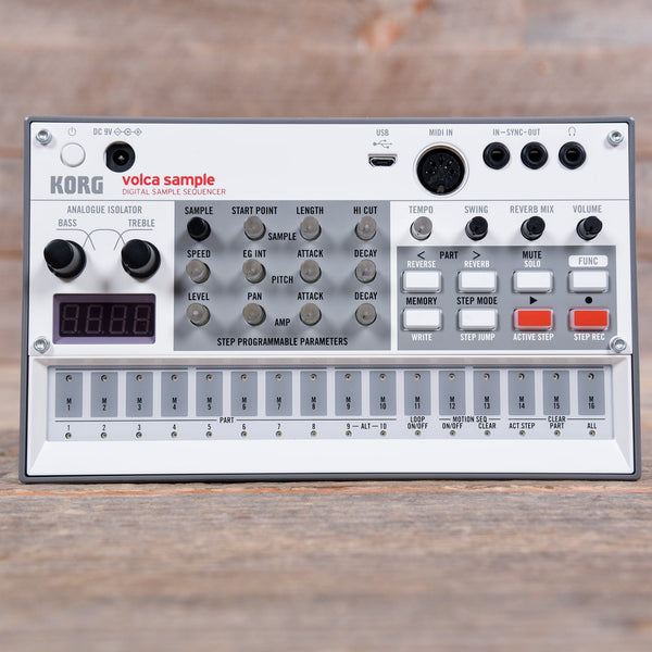 Korg Volca Sample Digital Sample Sequencer V2 – Chicago Music Exchange