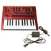 Korg Monologue Monophonic Analogue Synthesizer Red Bundle w/FREE Power ...