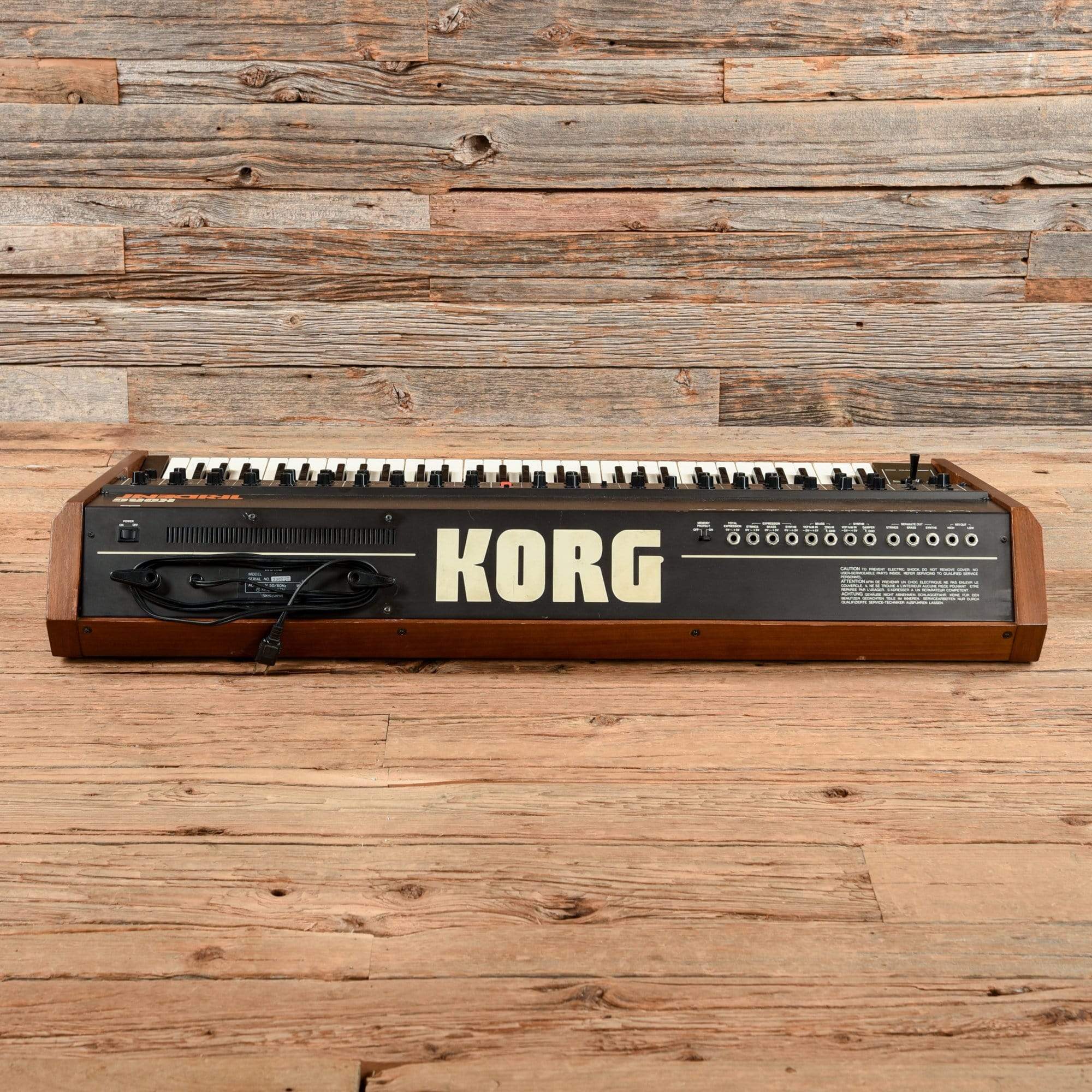 Korg Trident Polyphonic Synthesizer 1980s – Chicago Music Exchange