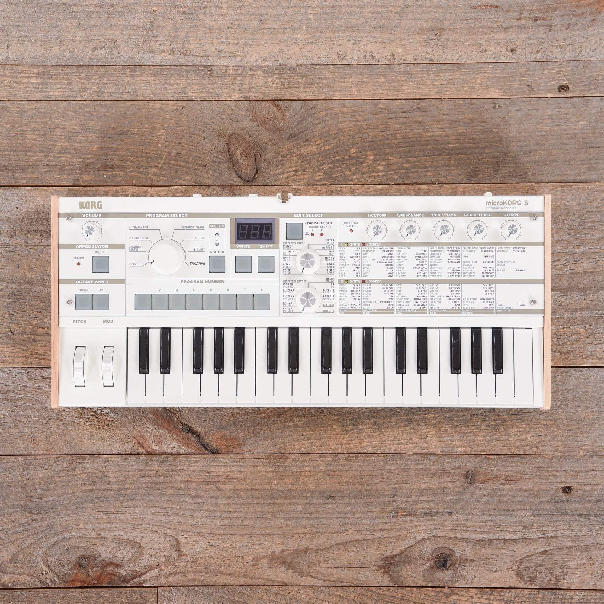 Korg MicroKorg-S Synth/Vocoder – Chicago Music Exchange
