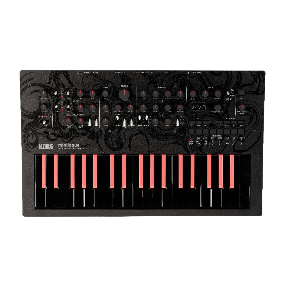 Korg Minilogue Bass Polyphonic Analog Synthesizer Limited Edition ...