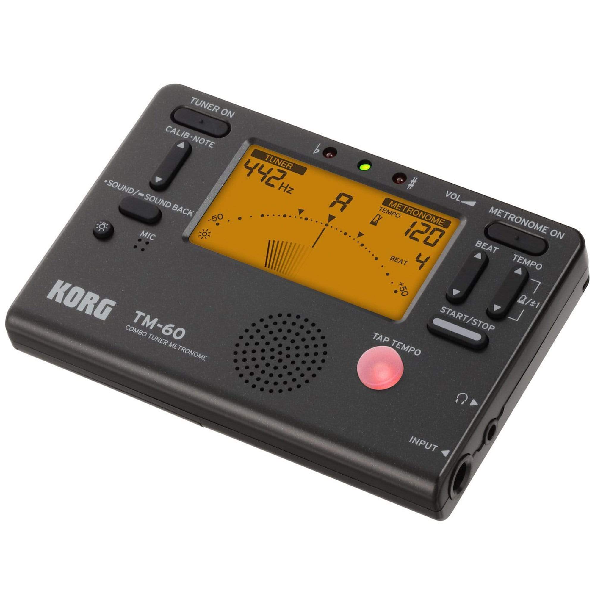 Korg TM-60 Combo Metronome Tuner Black – Chicago Music Exchange