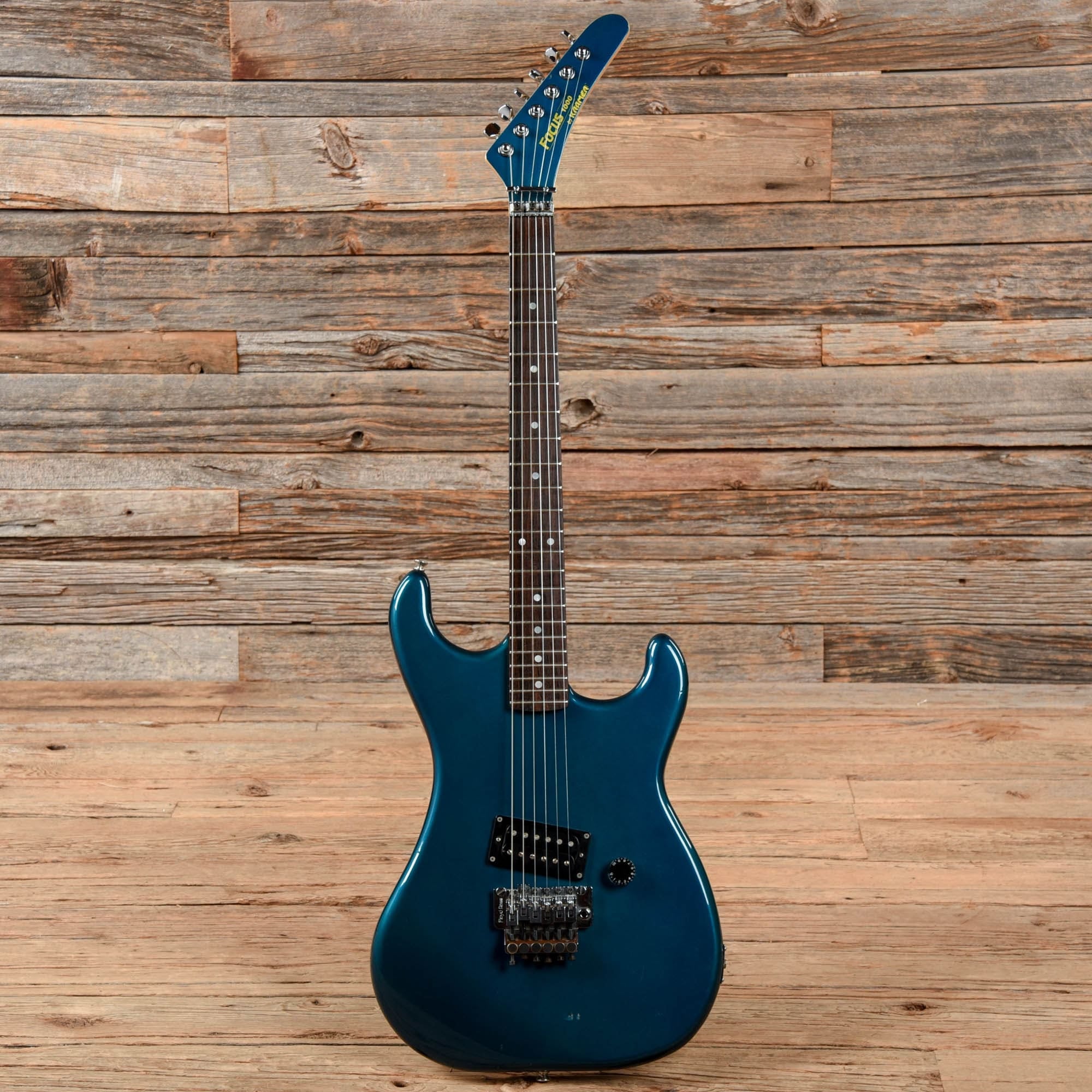 Kramer Focus 1000 Metallic Blue 1980s – Chicago Music Exchange