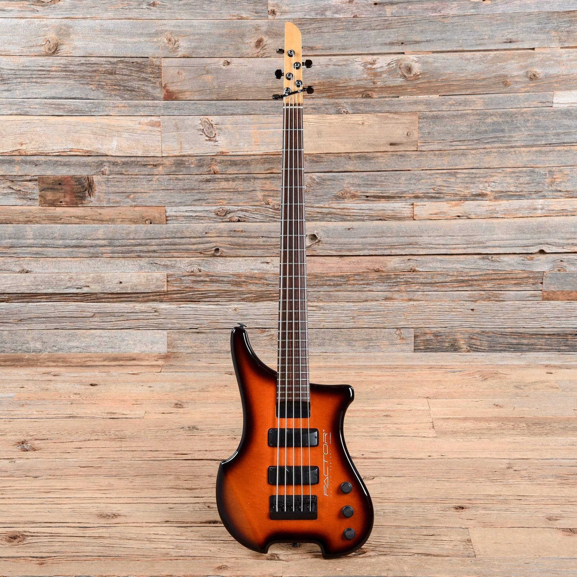 Kubicki Factor 5-String Sunburst 1995 – Chicago Music Exchange