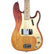 La Bella Olinto Bass Ash Vertical 3-Tone Vertical Burst Matte w/Gold A ...