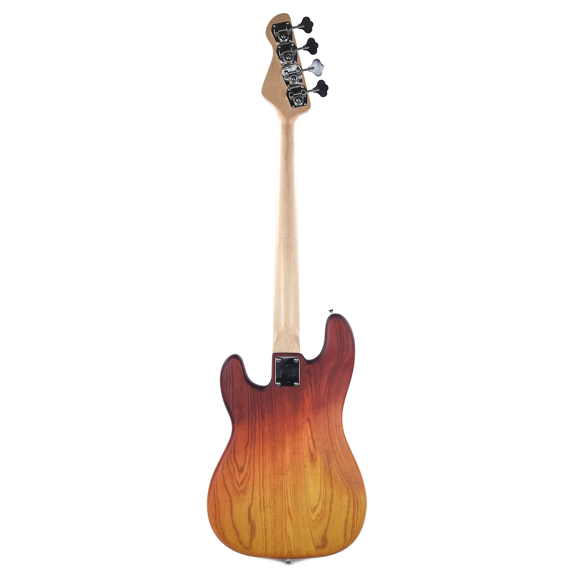 La Bella Olinto Bass Ash Vertical 3-Tone Vertical Burst Matte w/Gold A ...