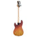 La Bella Olinto Bass Ash Vertical 3-Tone Vertical Burst Matte w/Gold A ...
