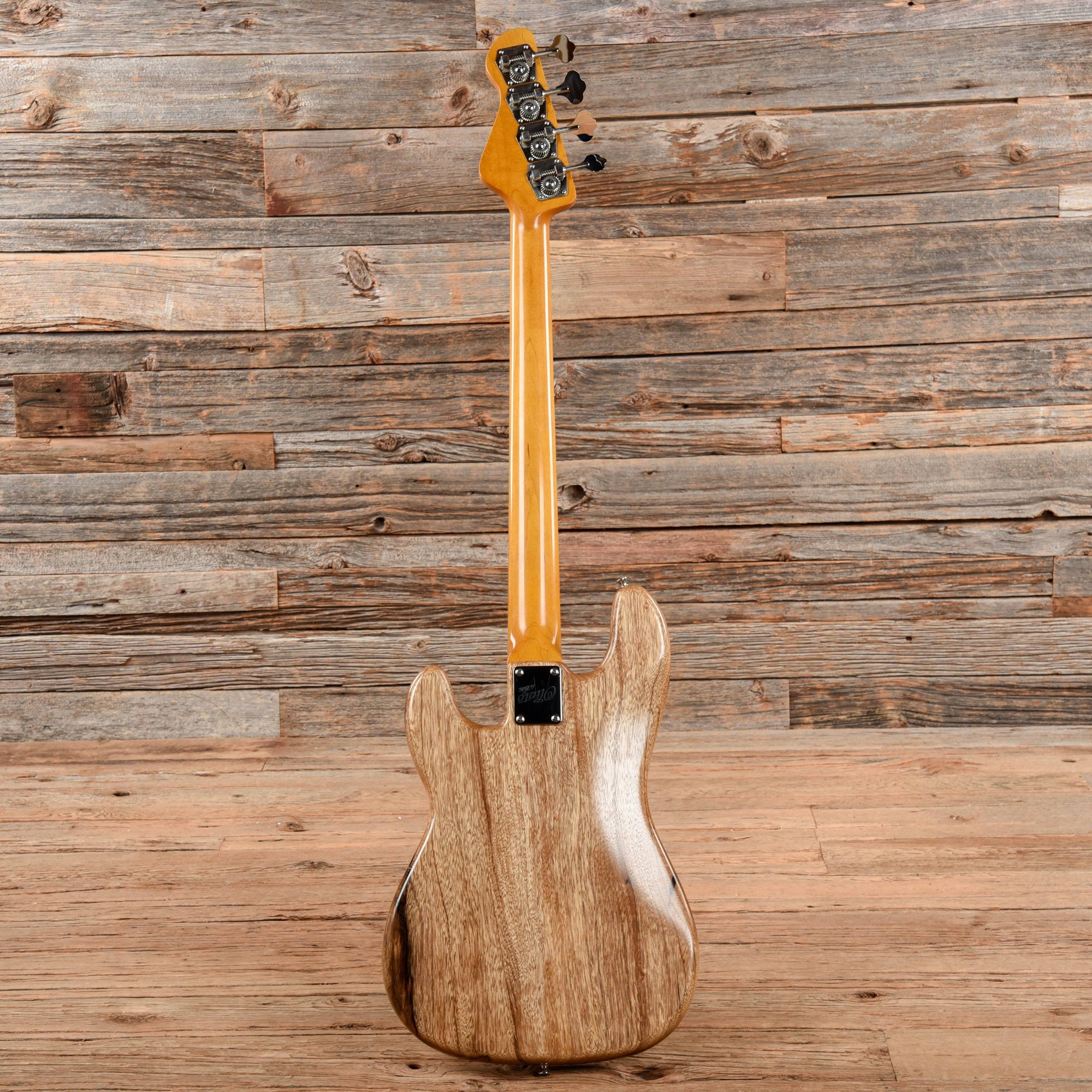 La Bella Olinto Black Limba Bass Transparent Matte w/Gold Anodized Pic ...