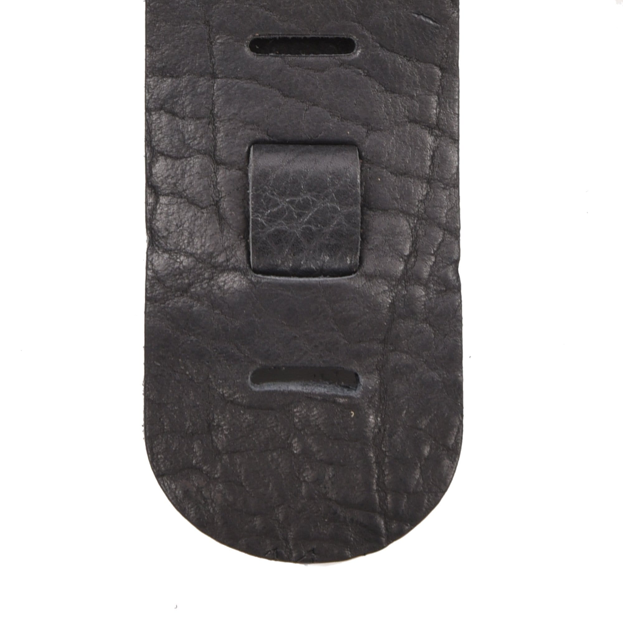 Lakota Leathers Dobro Guitar Strap 3" Black – Chicago Music Exchange