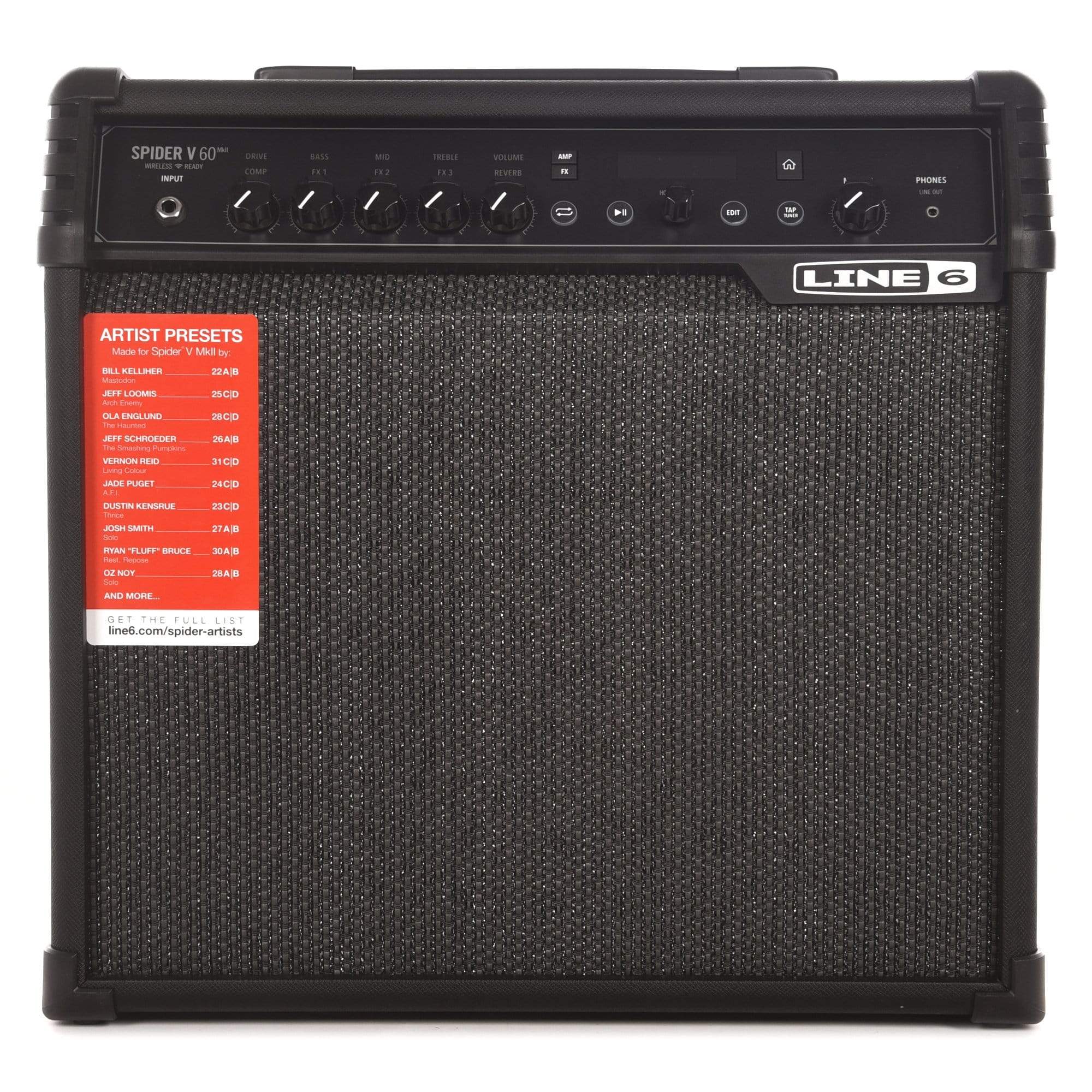 Line 6 Spider V 60 MKII 60 Watt Guitar Amp – Chicago Music Exchange