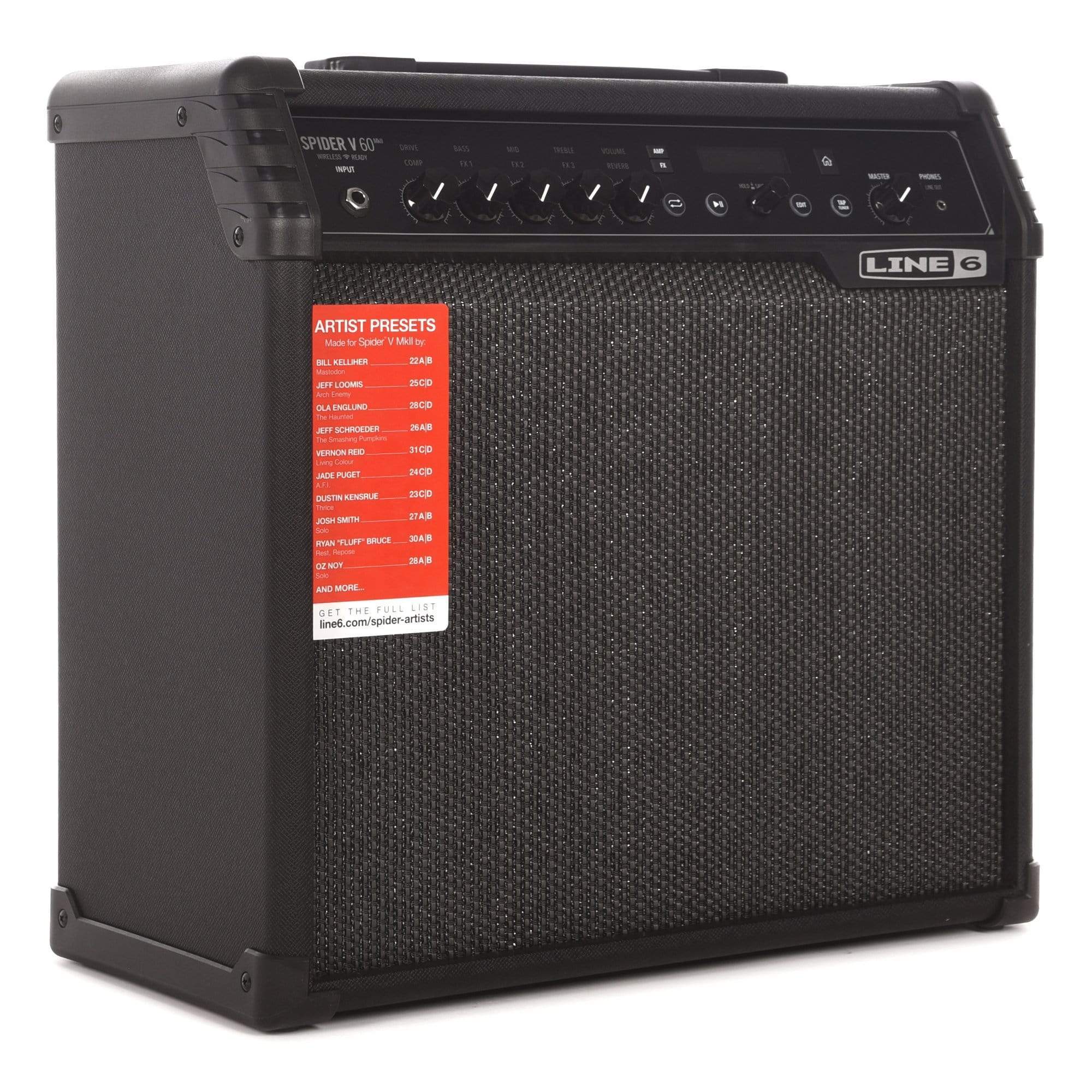 Line 6 Spider V 60 MKII 60 Watt Guitar Amp – Chicago Music Exchange