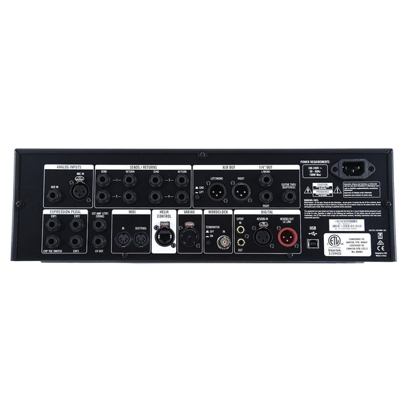 Line 6 Helix Rack Dual DSP-powered Audio Engine w/4 Discrete Stereo Si ...