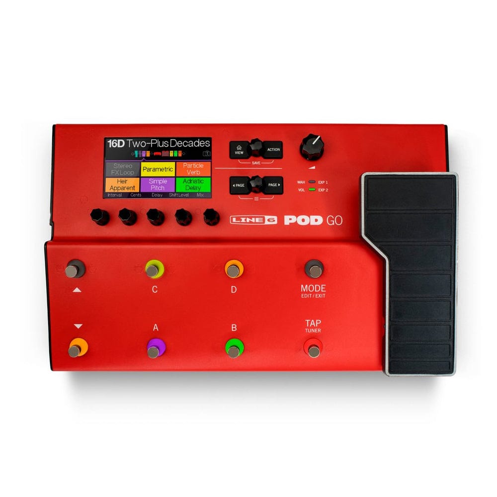 Line 6 POD Go Limited Edition Red – Chicago Music Exchange