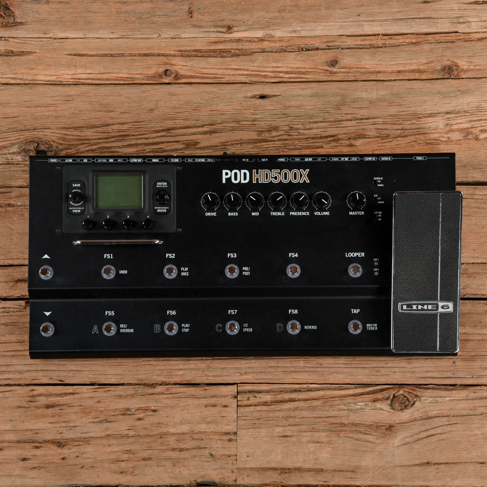 Line 6 POD HD500X Multi-Effect and Amp Modeler – Chicago Music Exchange