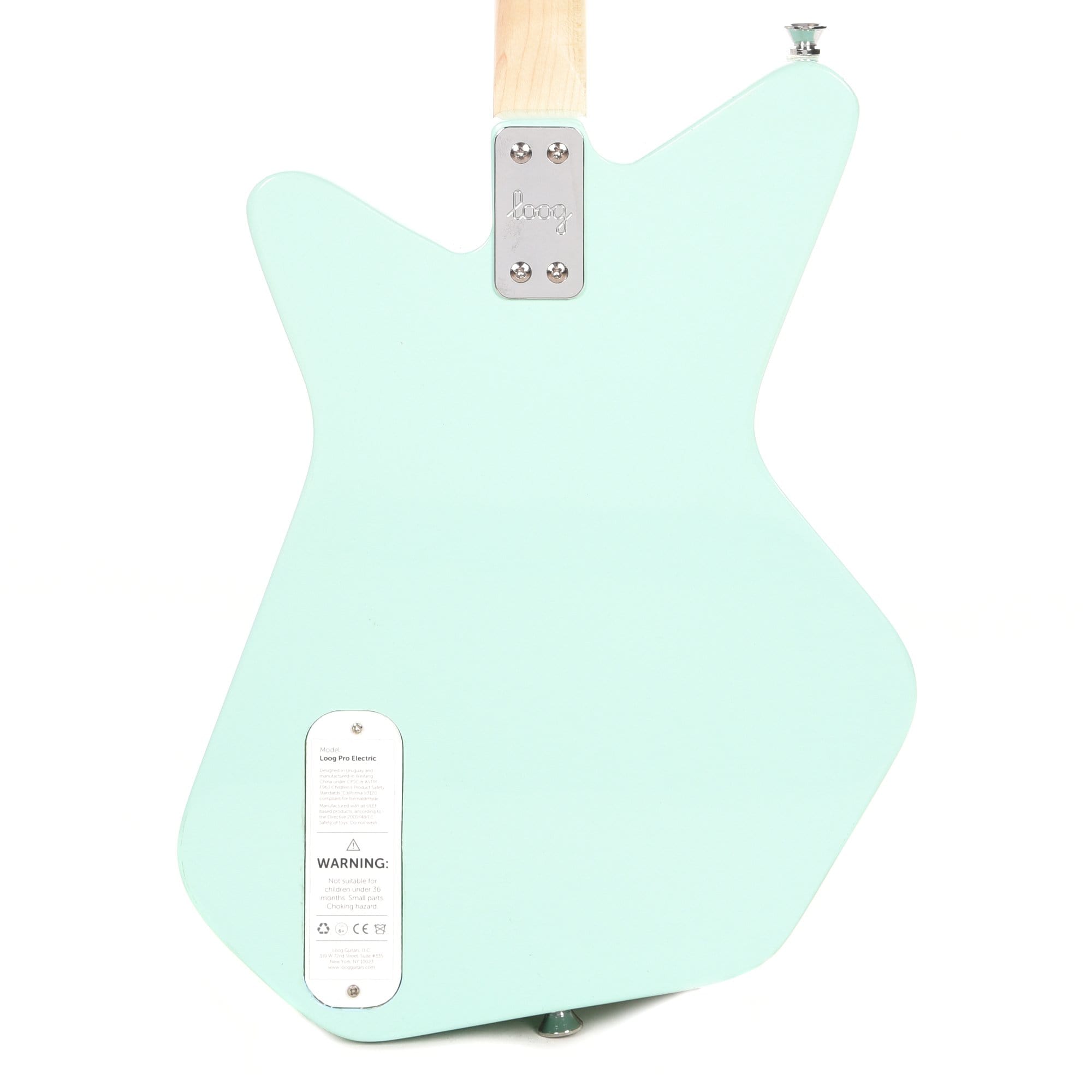 Loog Pro Electric Guitar Green – Chicago Music Exchange