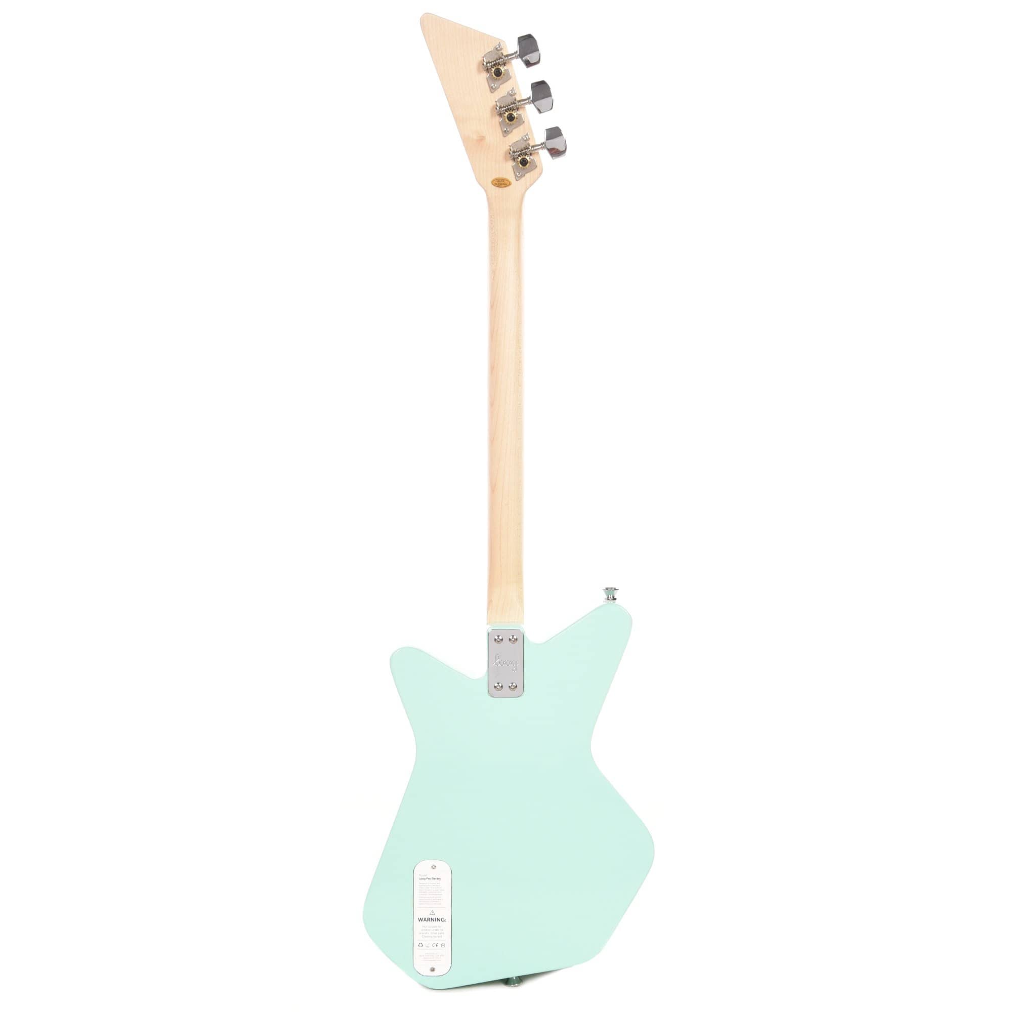Loog Pro Electric Guitar Green – Chicago Music Exchange