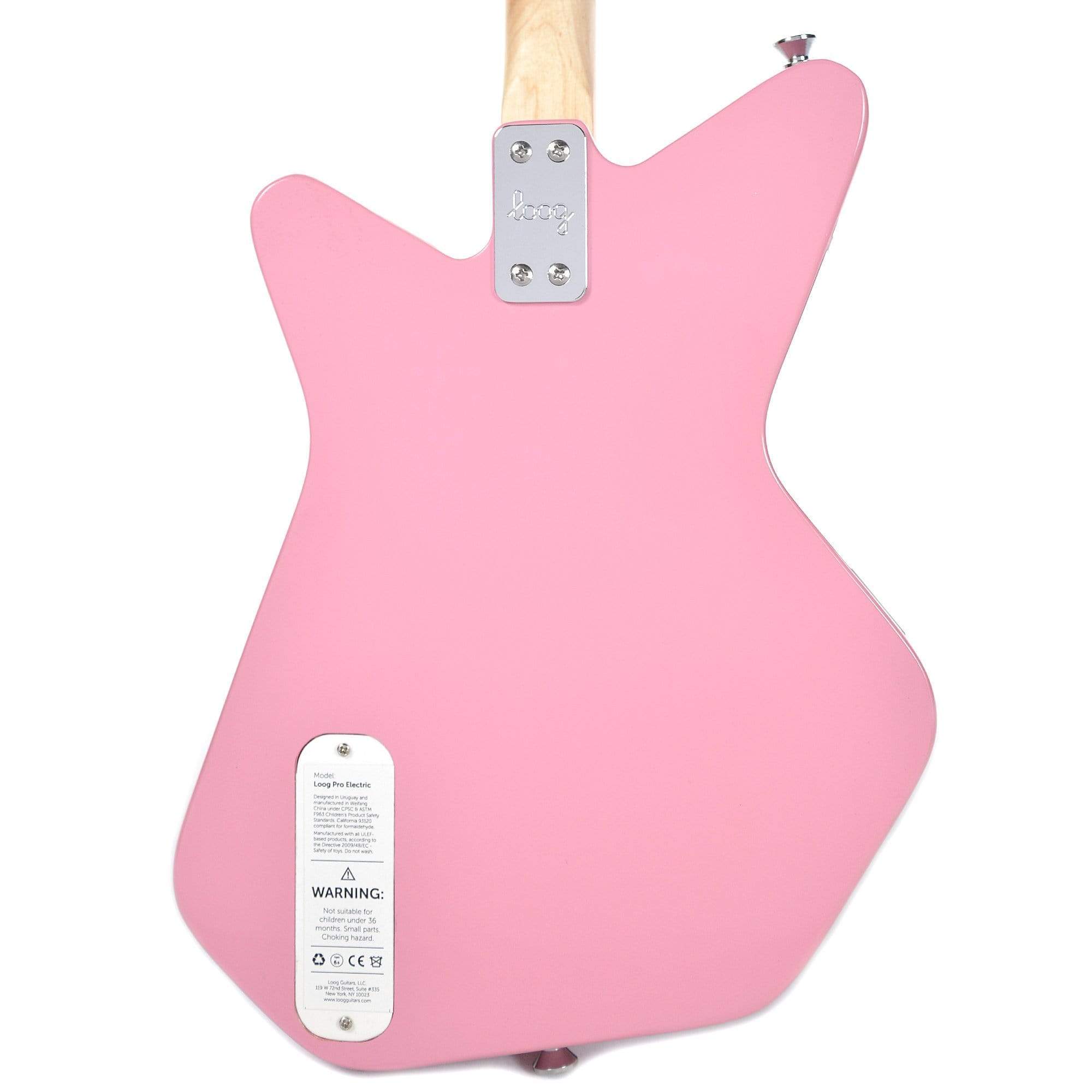 Loog Pro Electric Guitar Magenta – Chicago Music Exchange