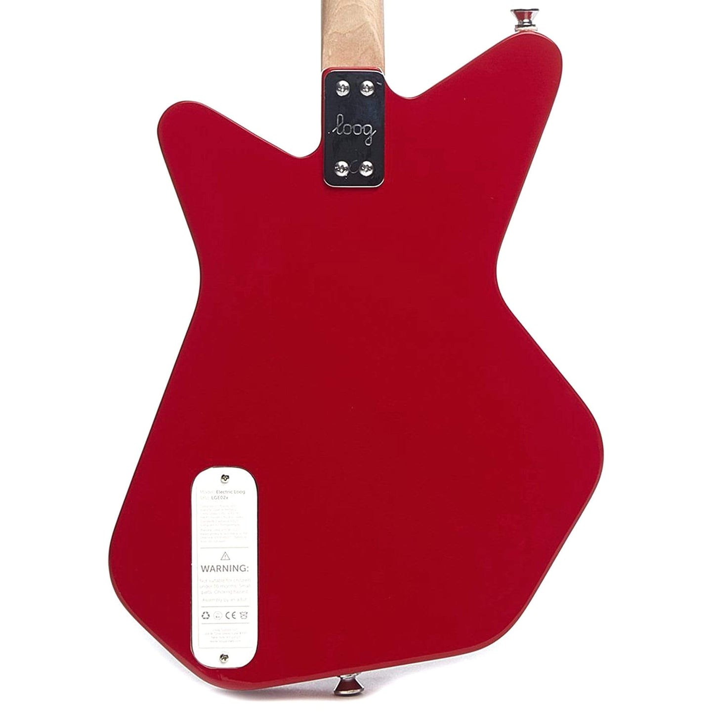 Loog Pro Electric Guitar Red – Chicago Music Exchange