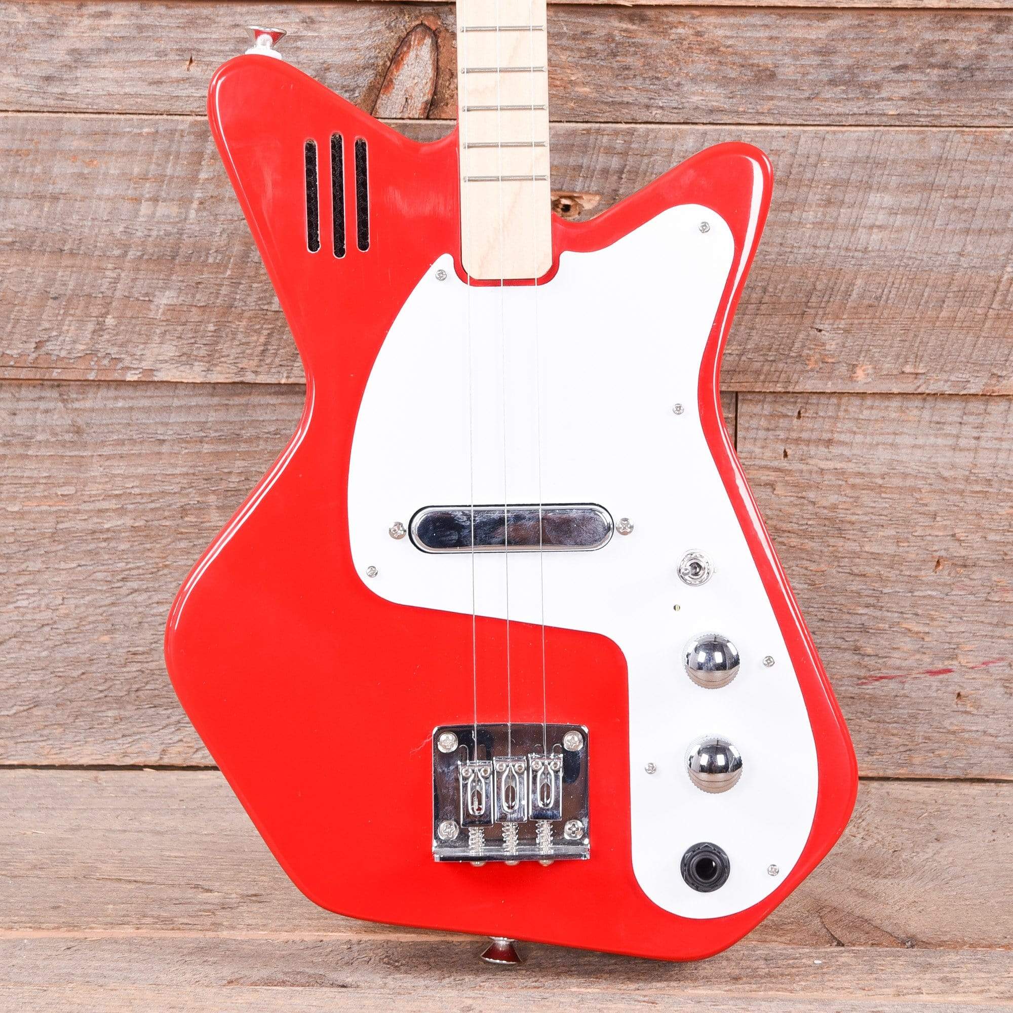 Loog Pro Electric Guitar Red – Chicago Music Exchange
