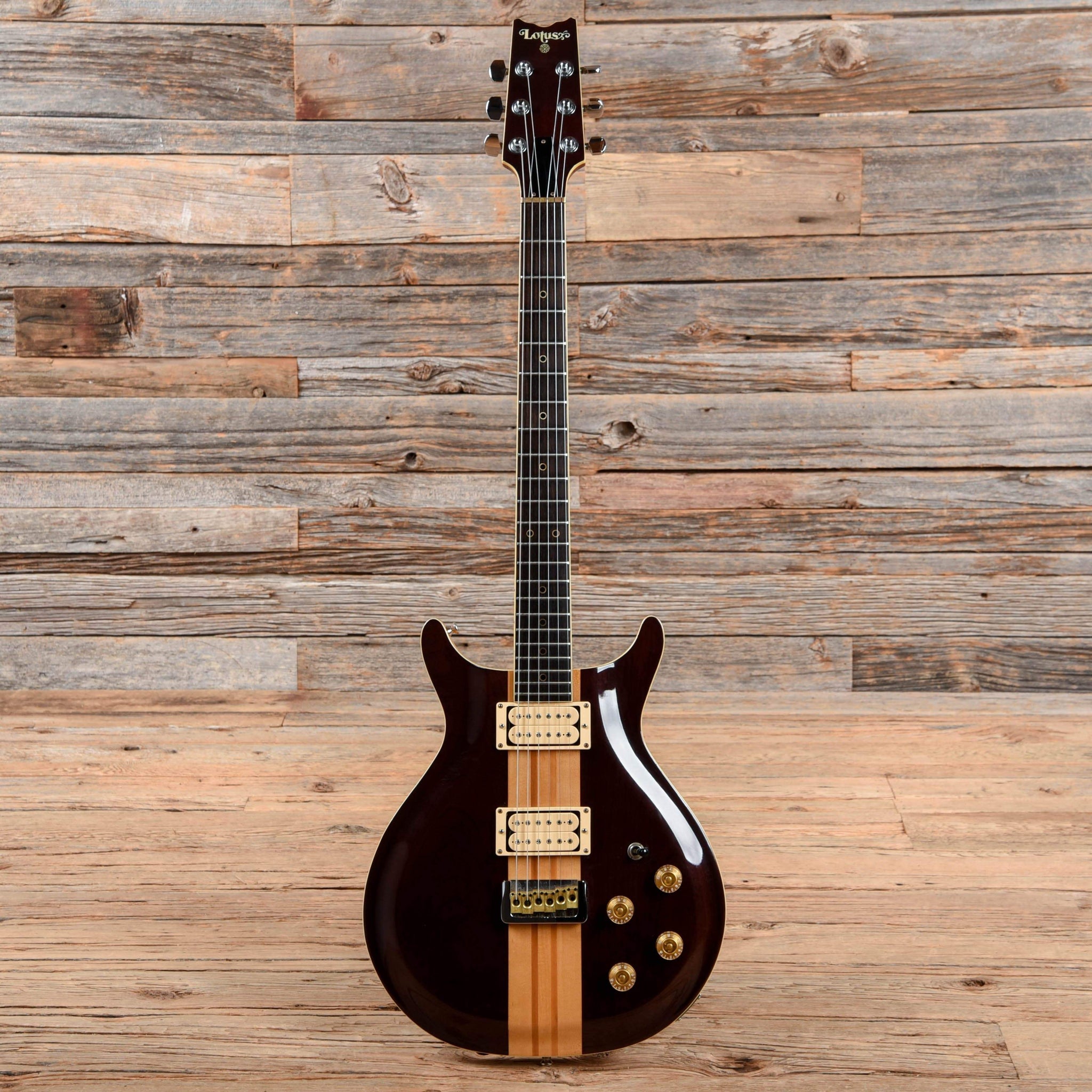 Lotus Guitars Falcon Natural 1980s – Chicago Music Exchange