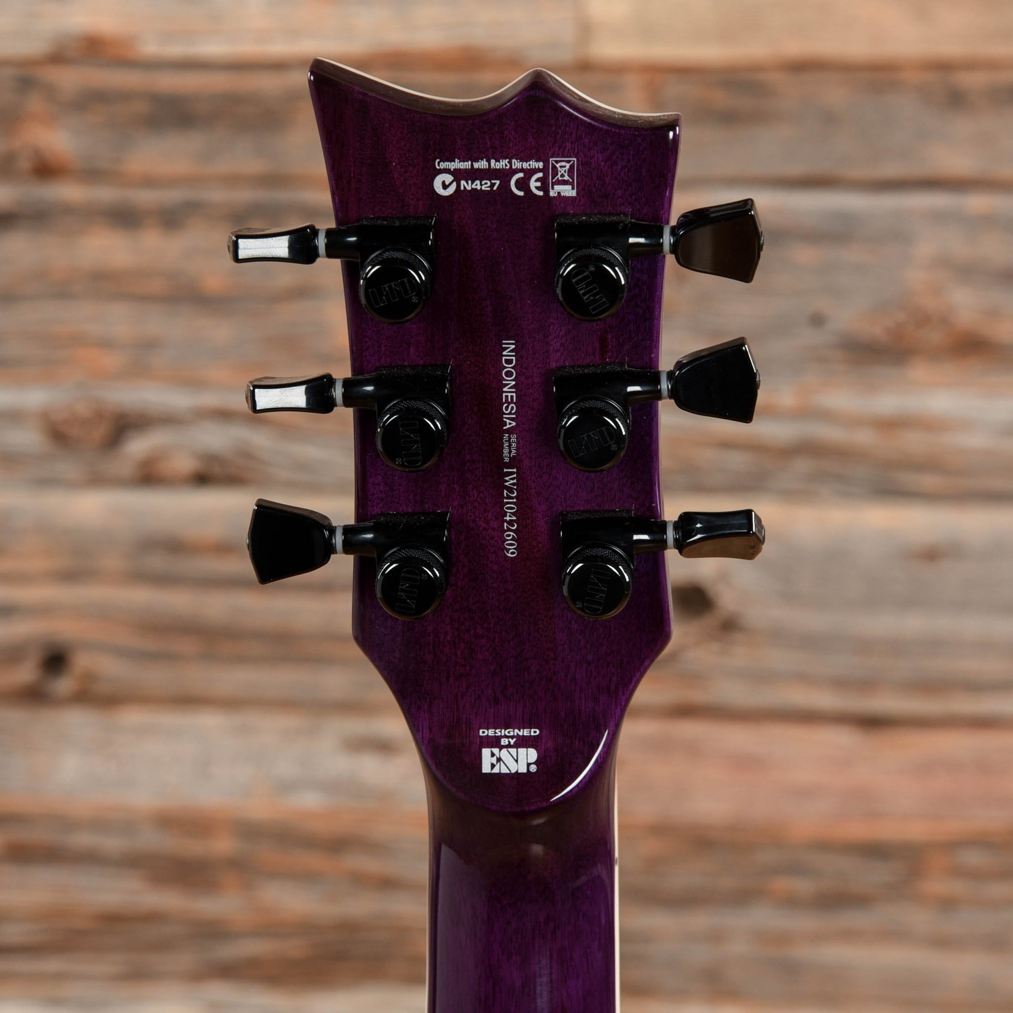 LTD EC-1000 Deluxe Transparent Purple – Chicago Music Exchange