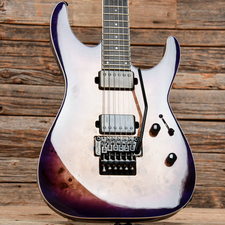 LTD M-1000 Deluxe Purple Natural Burst 2019 – Chicago Music Exchange