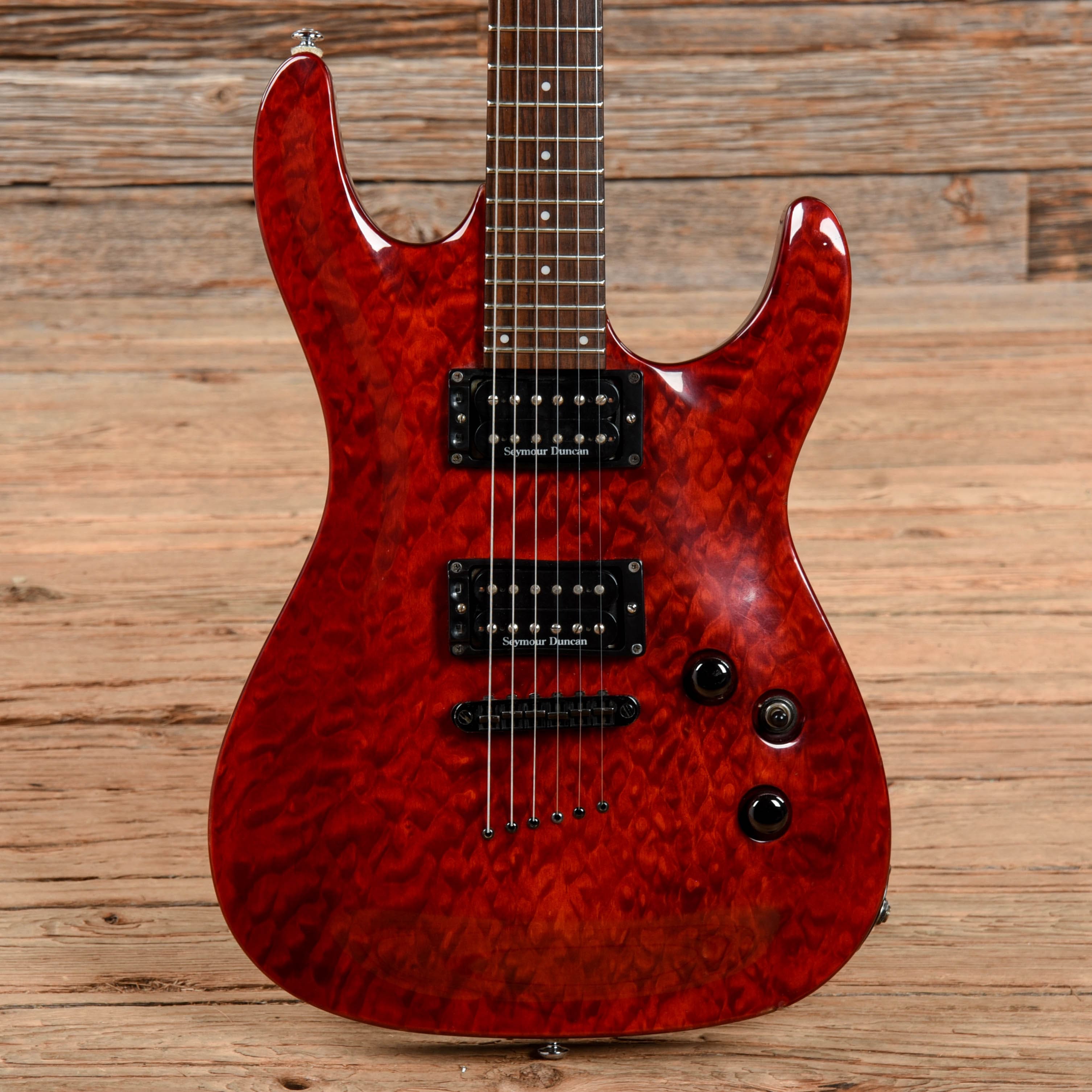 LTD MH-100QMNT Cherry – Chicago Music Exchange