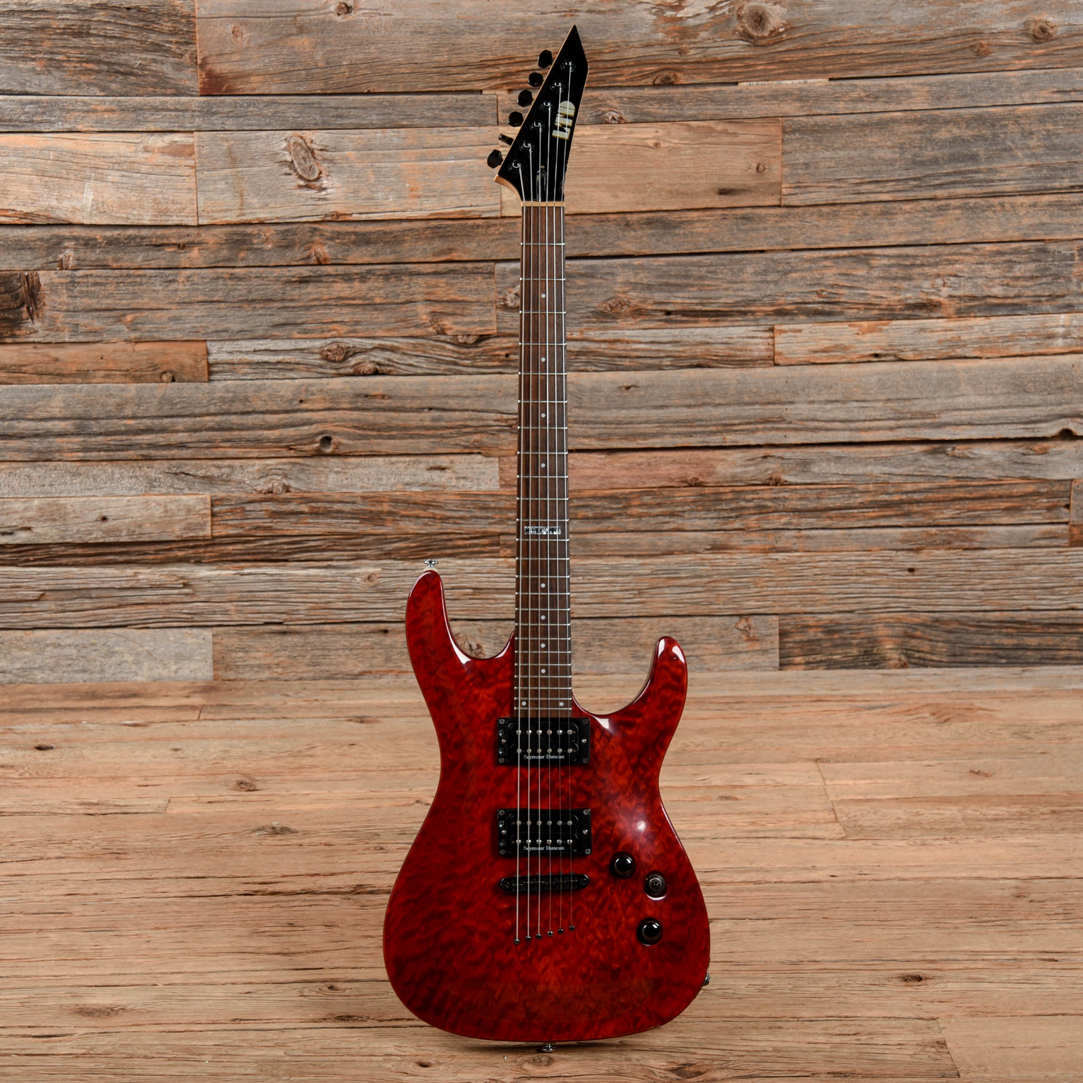 LTD MH-100QMNT Cherry – Chicago Music Exchange