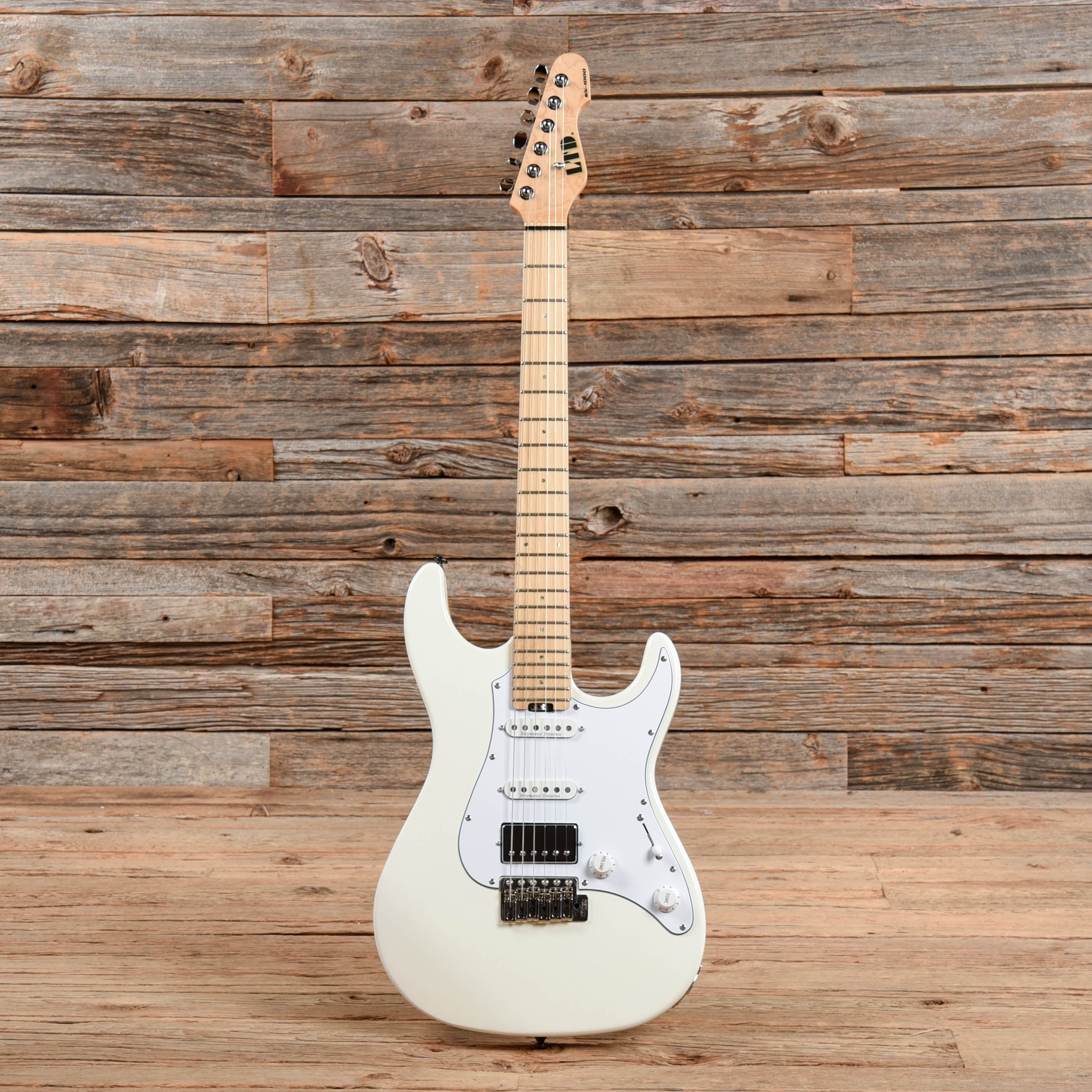 LTD SN-1000 Snapper White 2017 – Chicago Music Exchange