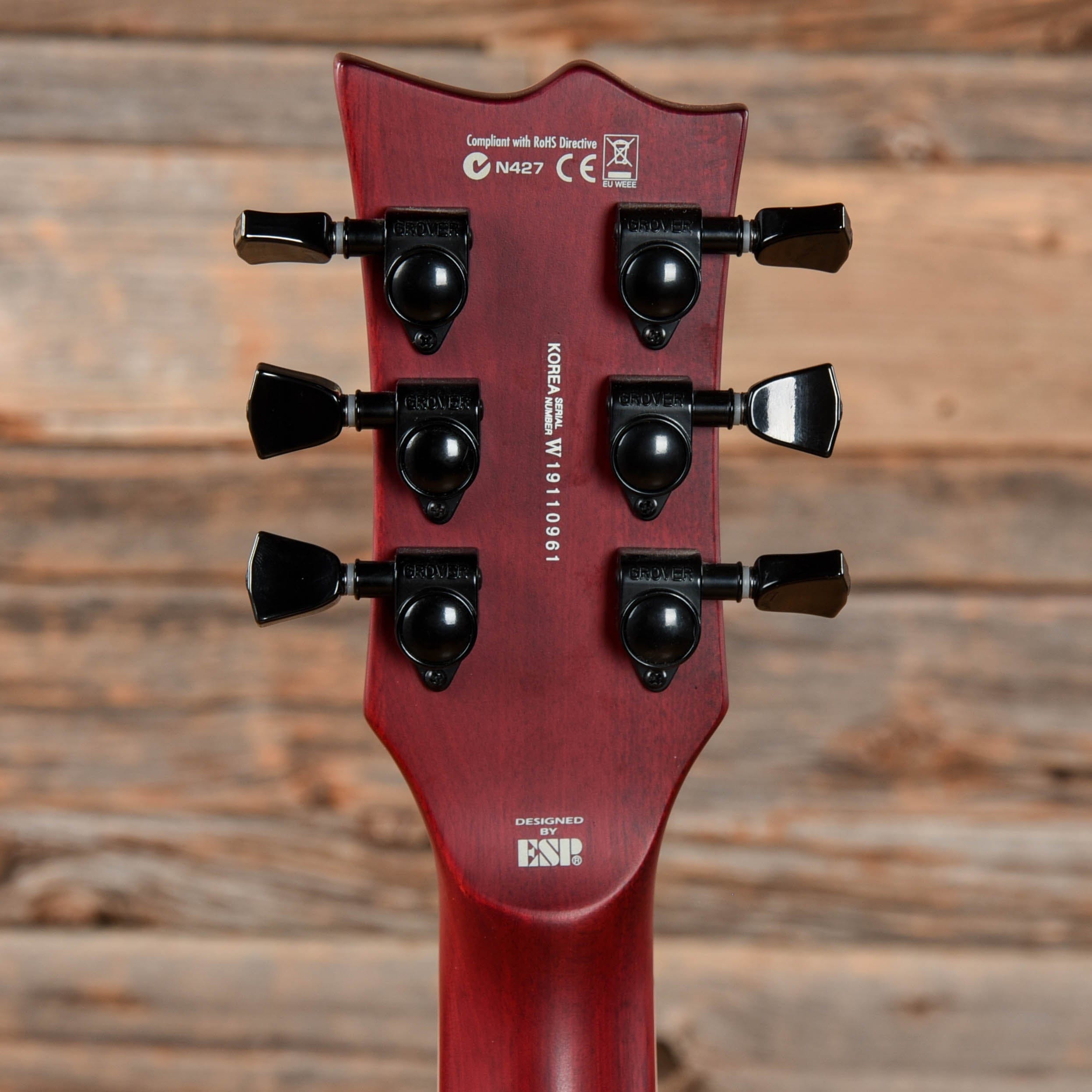 LTD Viper 1000 Deluxe Evertune See Through Black Cherry Stain 2019 ...