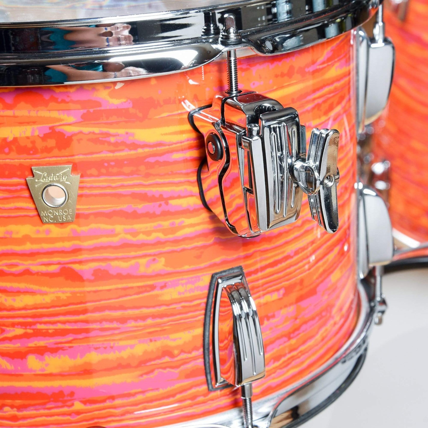 Ludwig Classic Maple 13/16/24 3pc. Drum Kit Mod Orange – Chicago Music ...