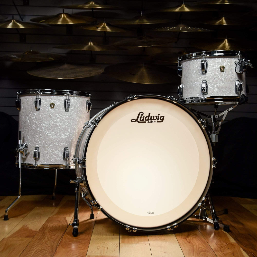 Ludwig Classic Maple 13/16/24 3pc. Drum Kit Sky Blue Pearl – Chicago ...