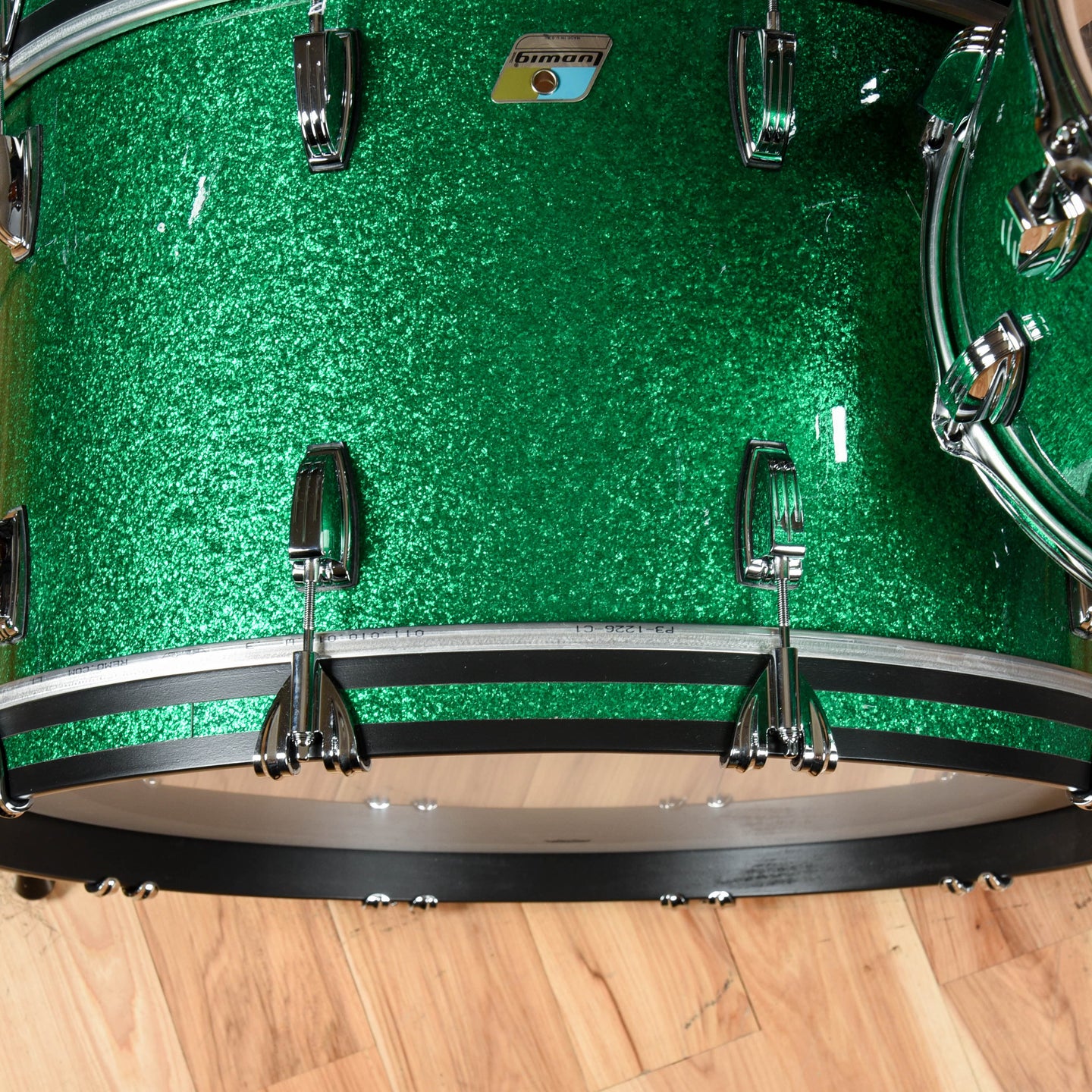 Ludwig Classic Maple 14/18/26 3pc. Drum Kit Green Sparkle – Chicago ...