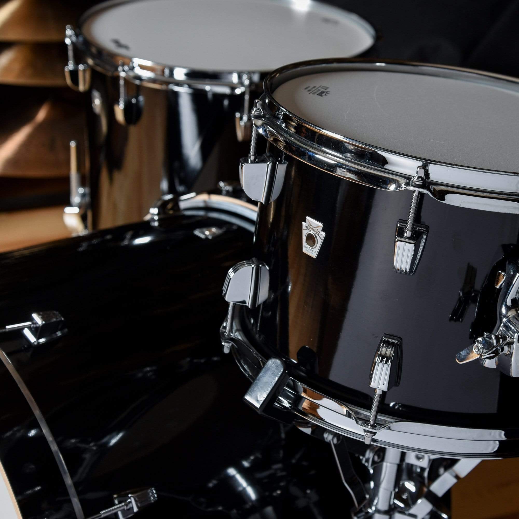 Ludwig NeuSonic 12/16/22 3pc. Drum Black Cortex – Chicago Music Exchange