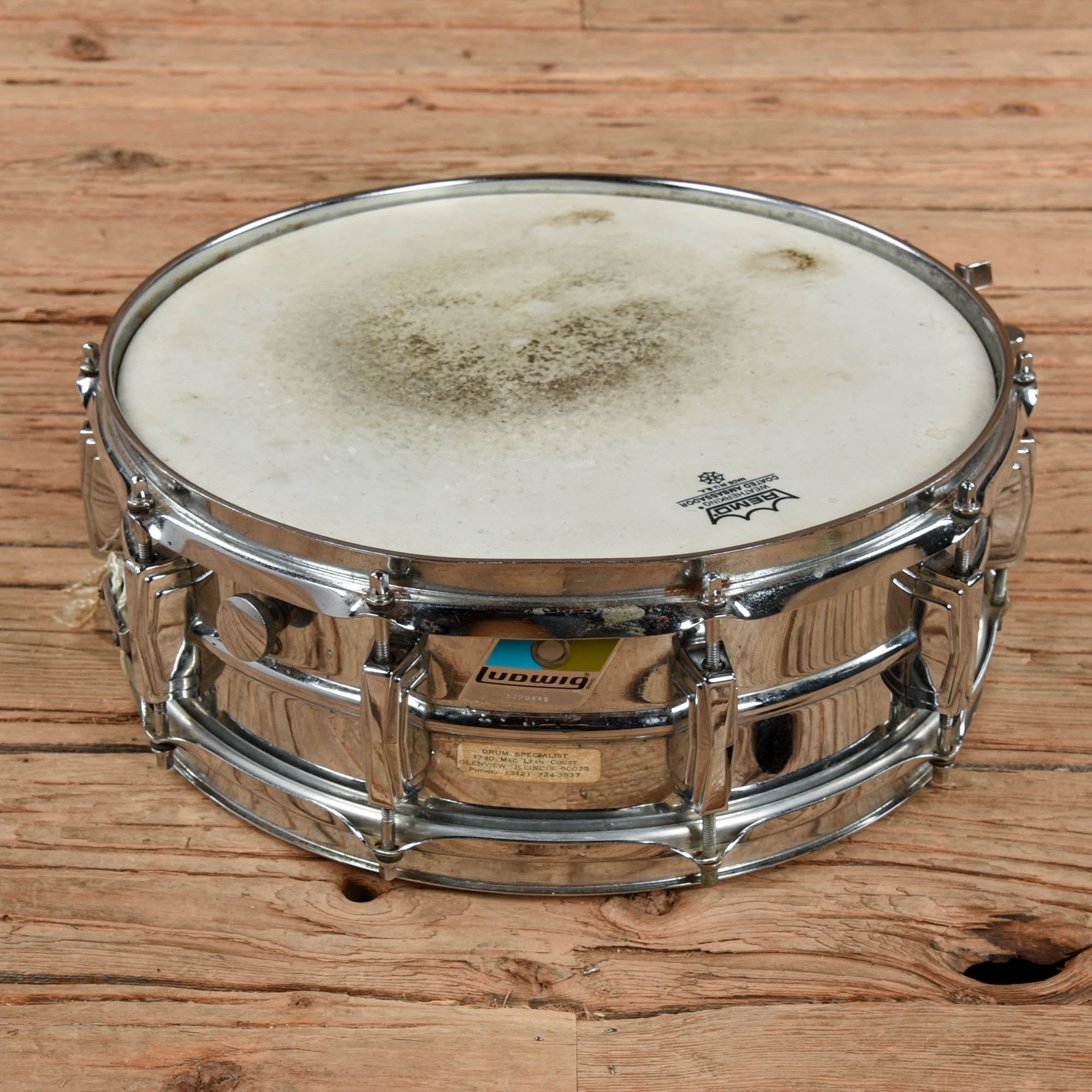 Ludwig 5x14 Supraphonic Snare Drum 1970s – Chicago Music Exchange