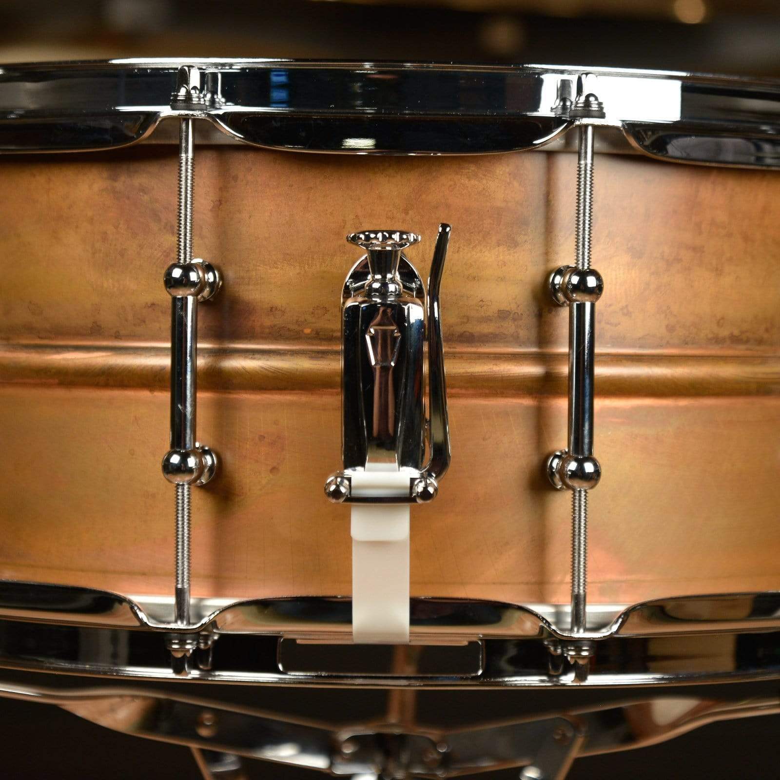 Ludwig 6.5x14 Raw Copper Phonic Snare Drum w/Tube Lugs – Chicago Music ...