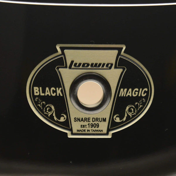 Ludwig 8x14 Black Magic Snare Drum w/Chrome Hdw – Chicago Music Exchange