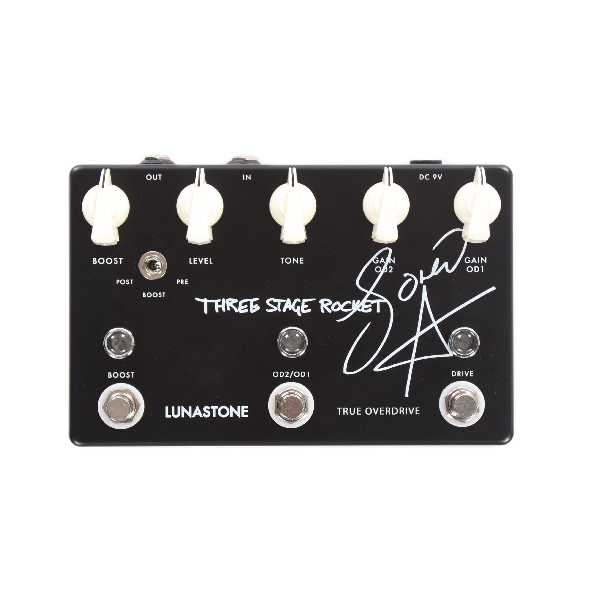 Lunastone Three Stage Rocket Pedal – Chicago Music Exchange