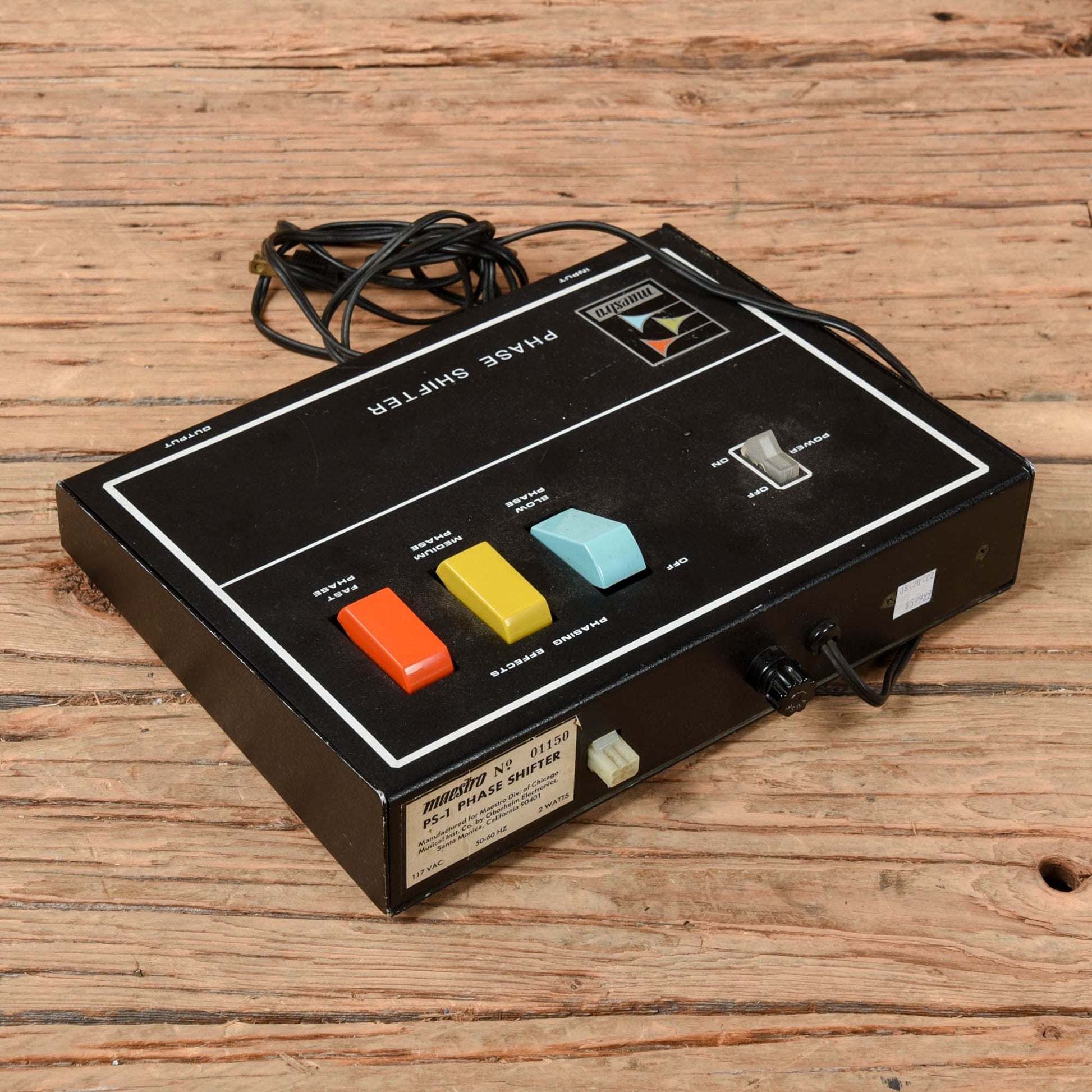 Maestro PS-1A Phase Shifter – Chicago Music Exchange