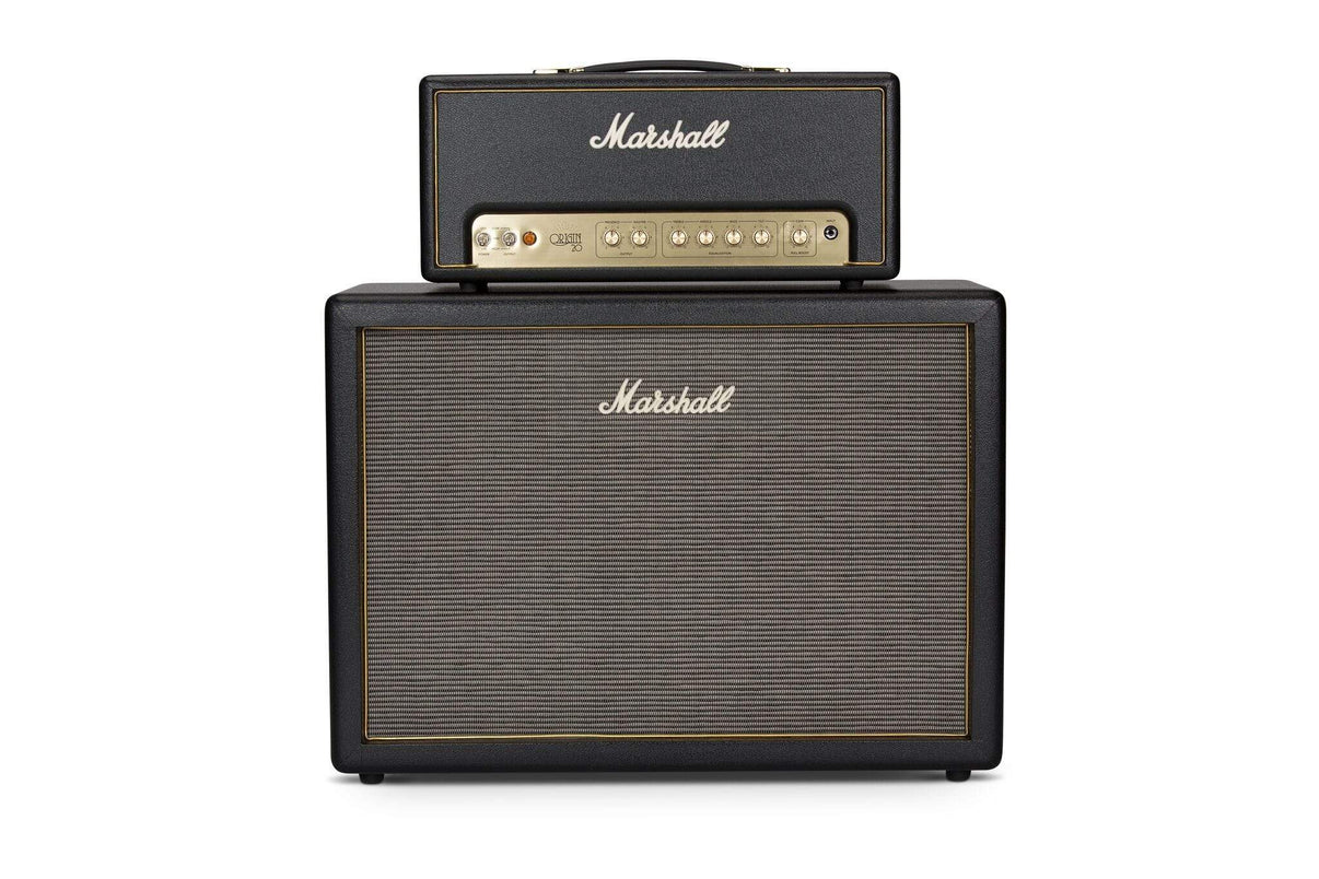 Marshall Origin 20H 20W EL34 Head and ORI212 Horizontal Speaker Cabine ...