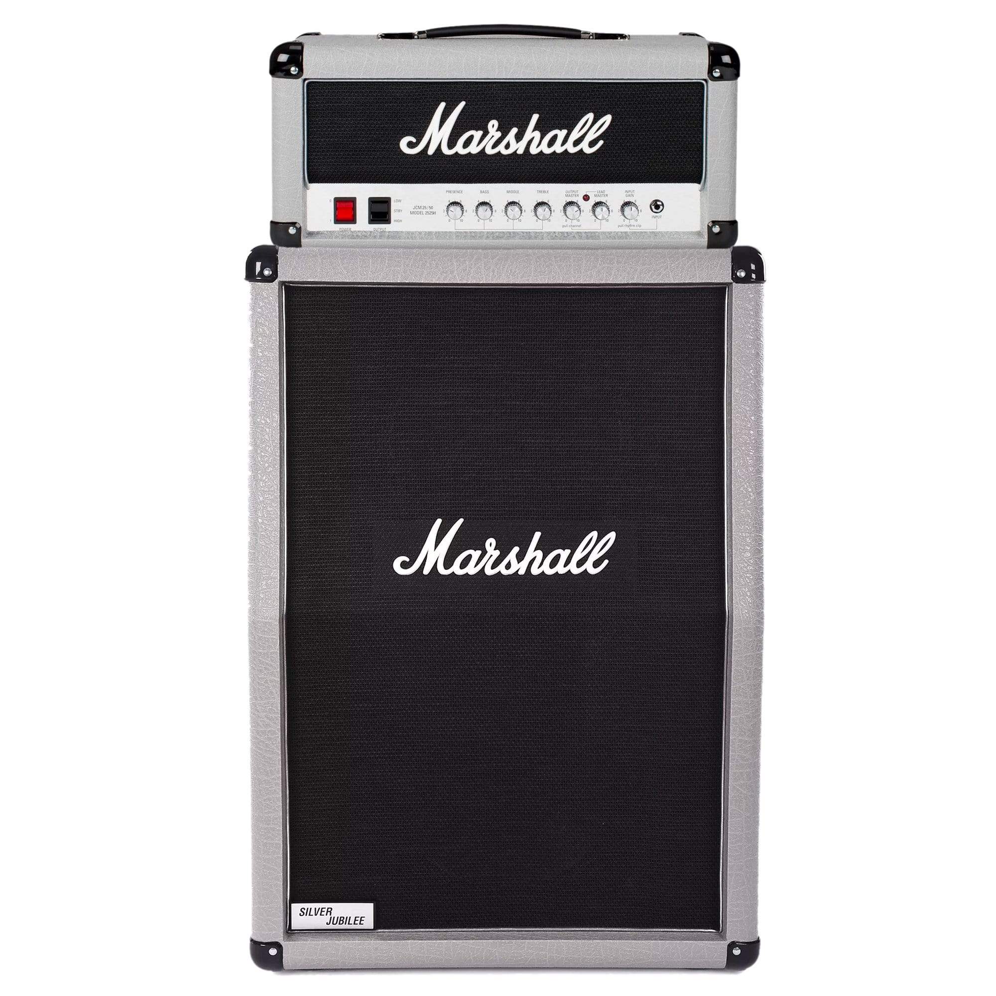 Marshall Mini Jubilee 20W Head and Silver Jubilee Reissue Angled 2x12 ...