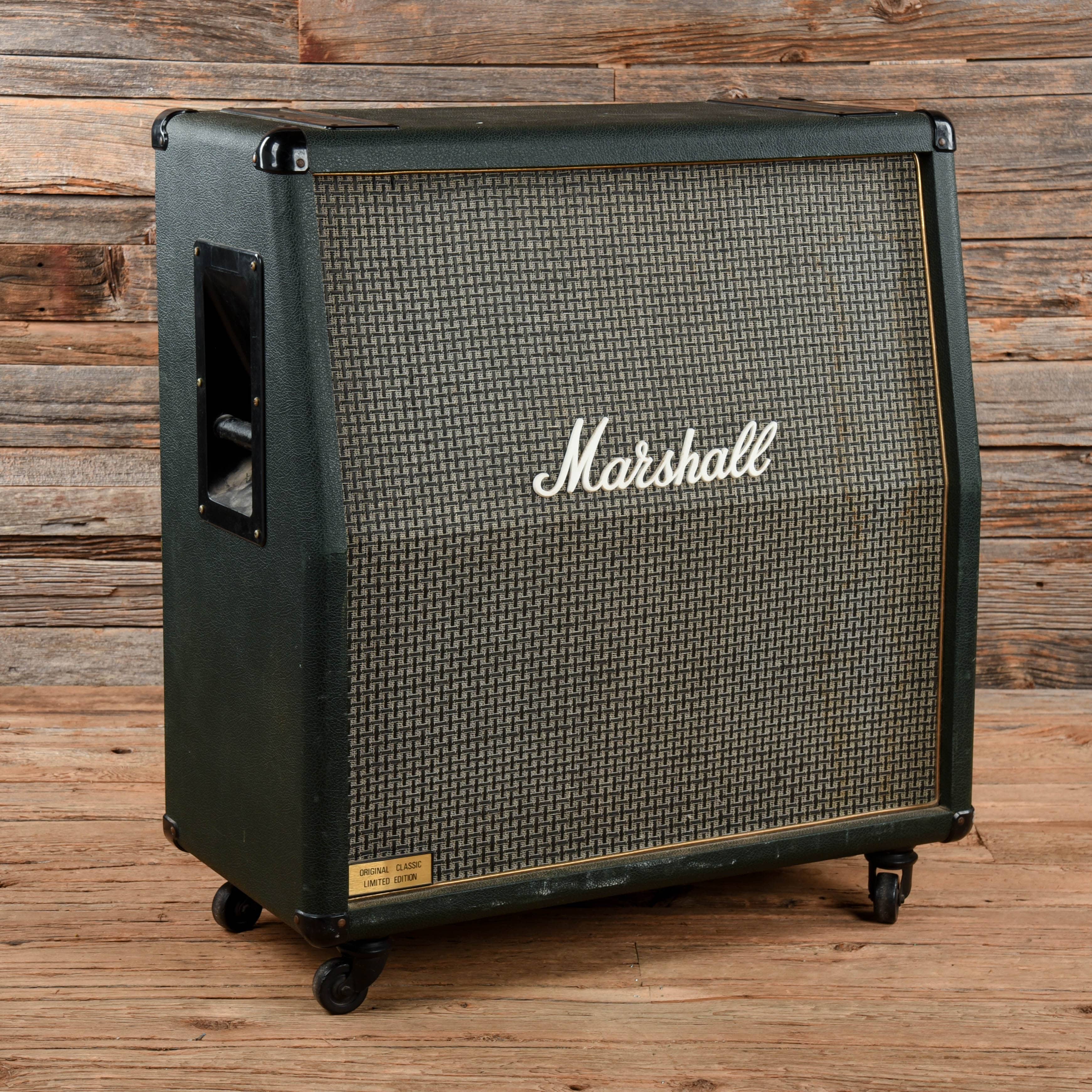 Marshall 1960A Lead 300-Watt 4x12" Angled Guitar Speaker Cabinet – Chicago Music Exchange