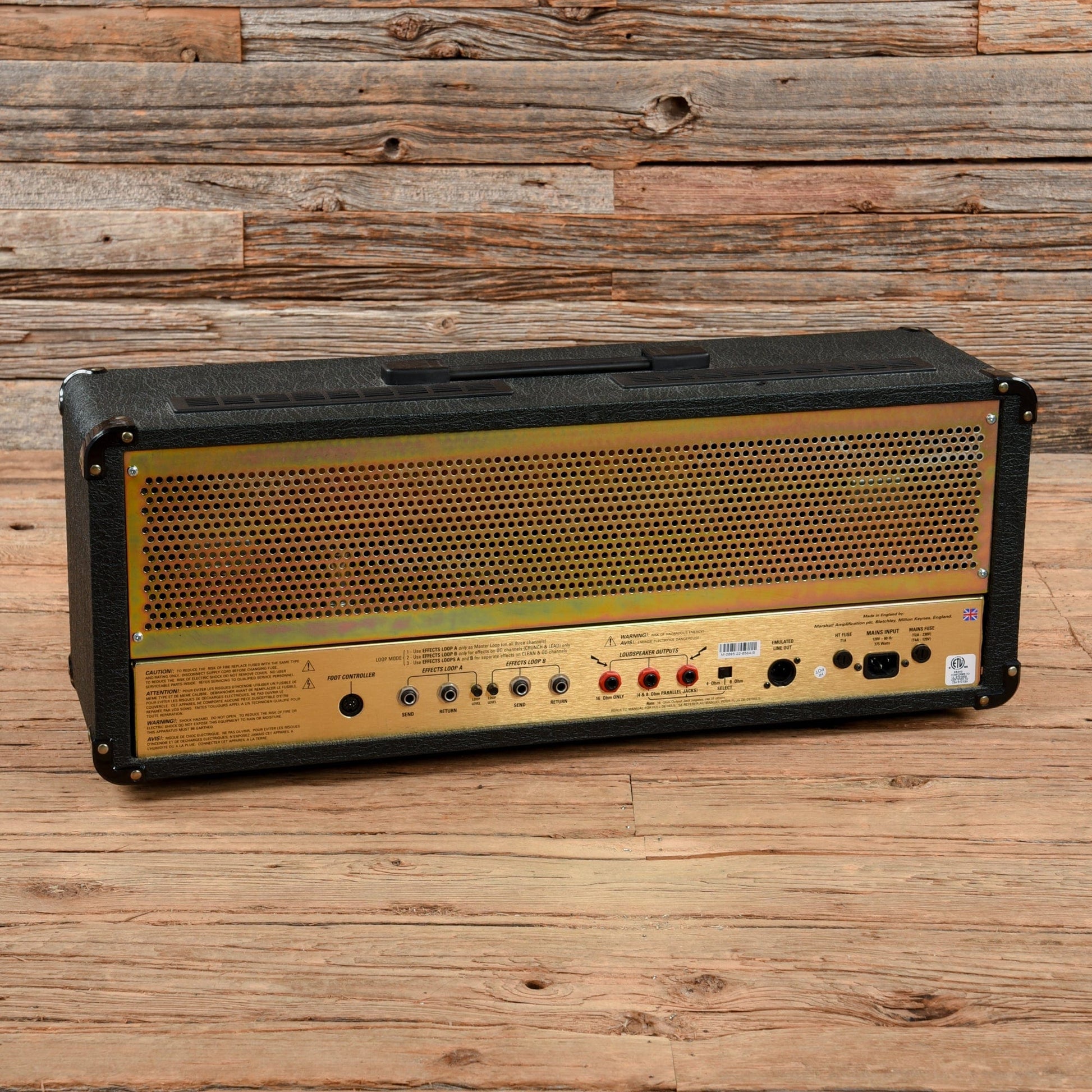 Marshall JCM 2000 TSL 100 Triple Super Lead 3-Channel 100-Watt Head ...