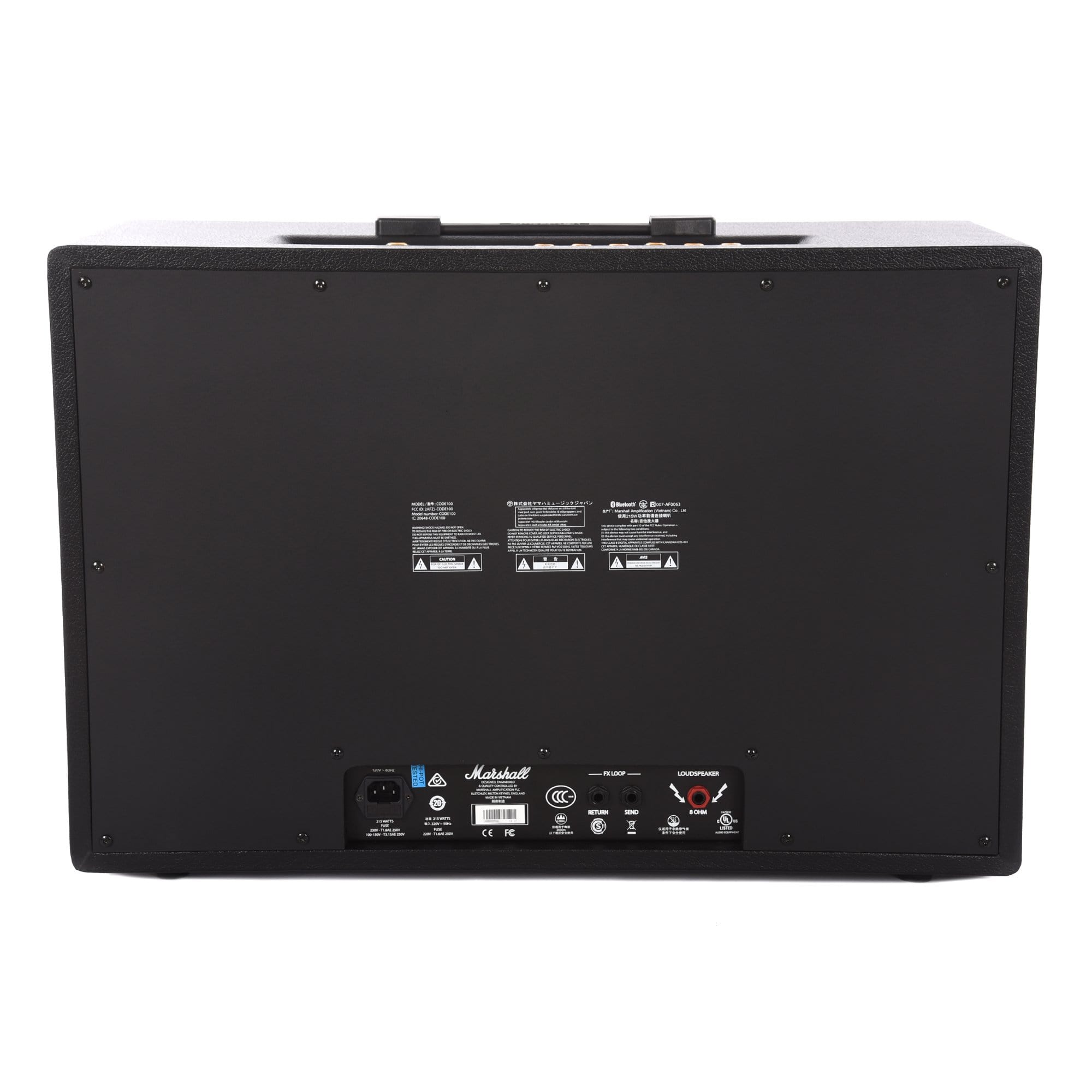 Marshall Code 100W 2x12 Digital Combo w/100 Presets, Bluetooth, and US ...