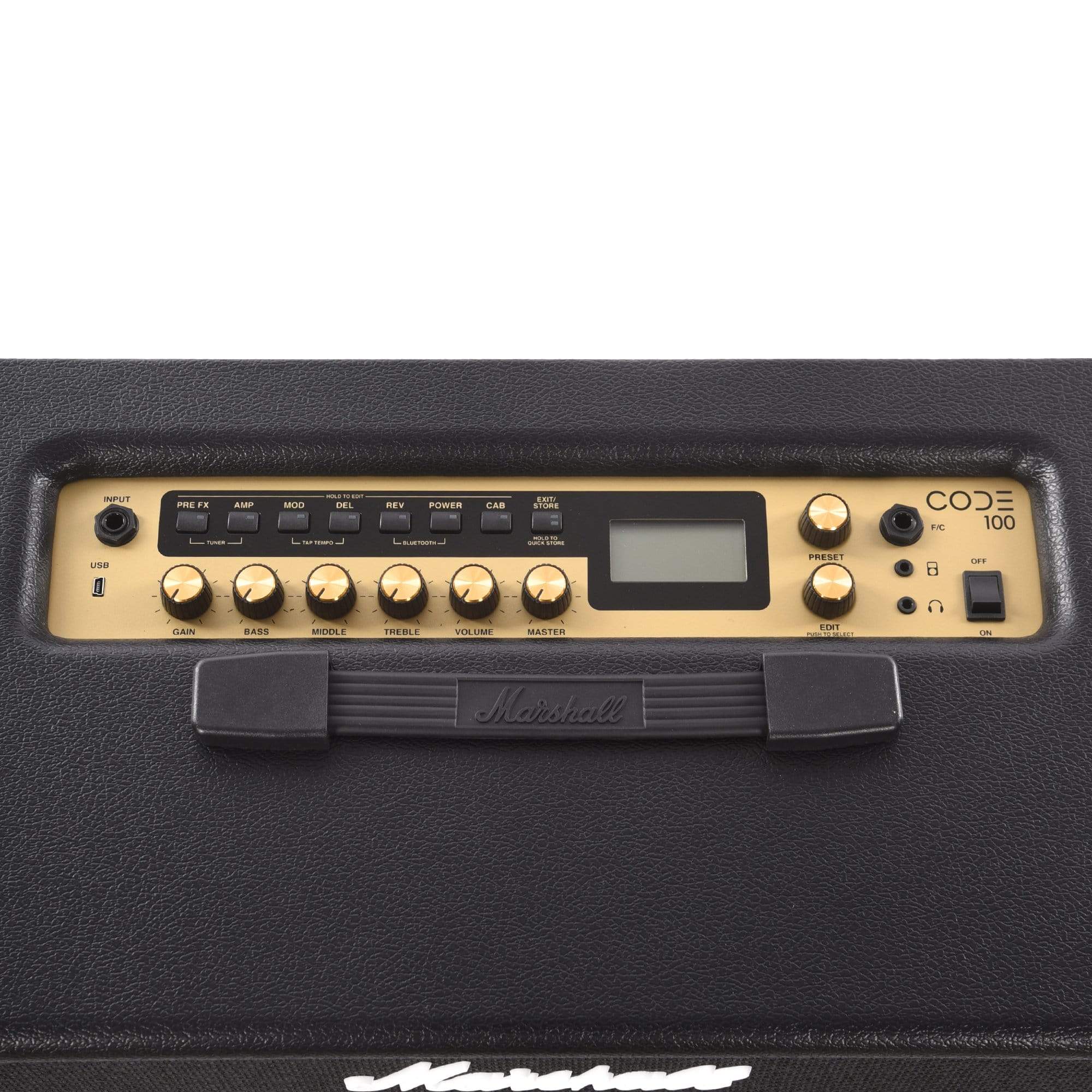 Marshall Code 100W 2x12 Digital Combo w/100 Presets, Bluetooth, and US ...