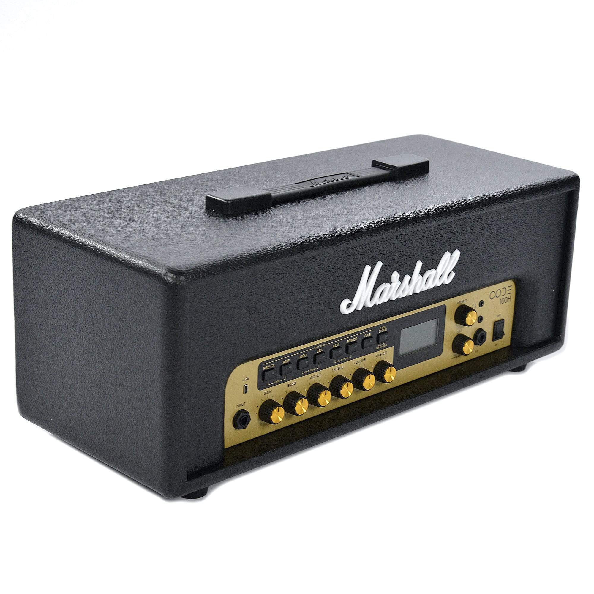 Marshall Code 100W Digital Head w/100 Presets, Bluetooth, and USB ...