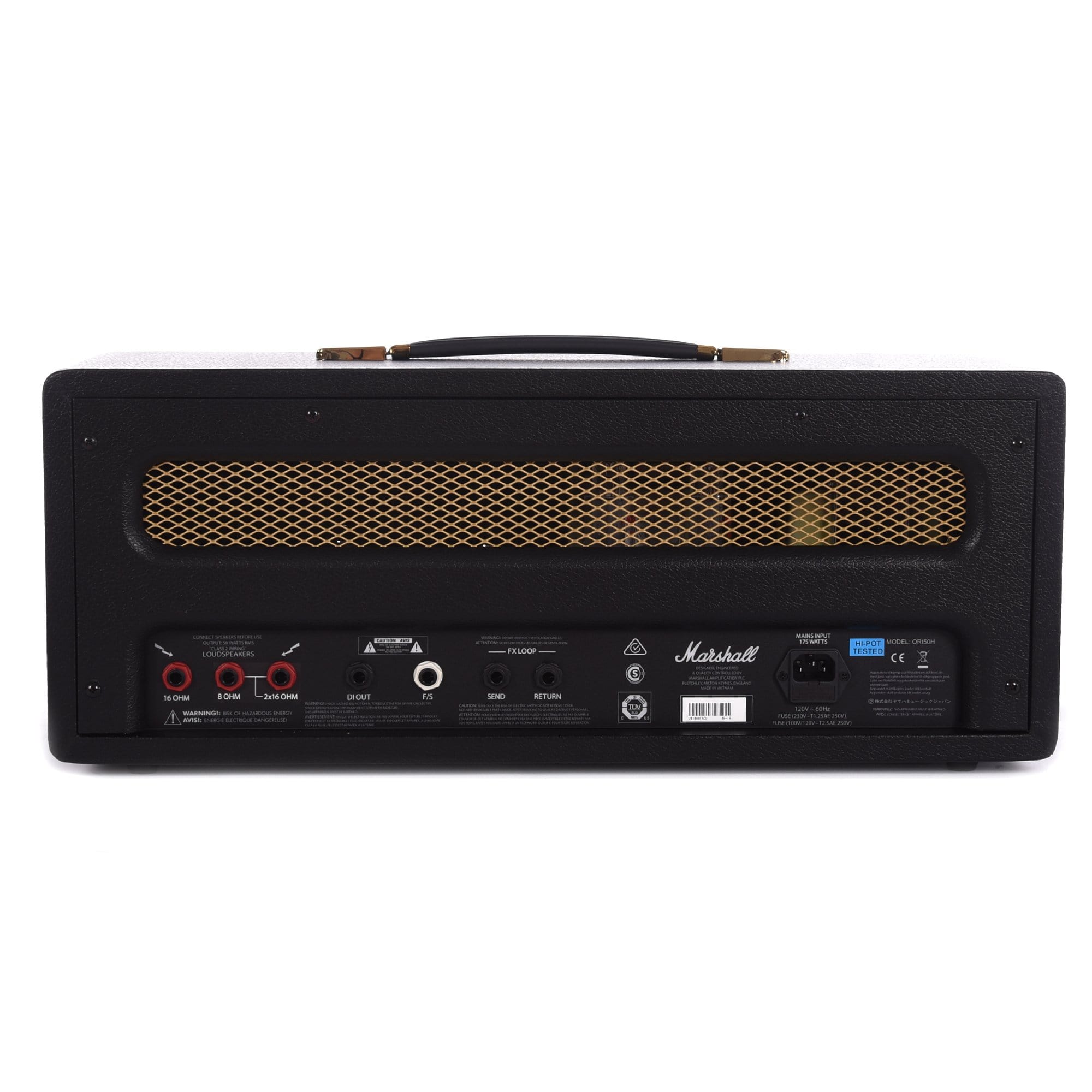 Marshall Origin 50H 50W EL34 Head w/FX Loop, Boost, & Switchable Power ...