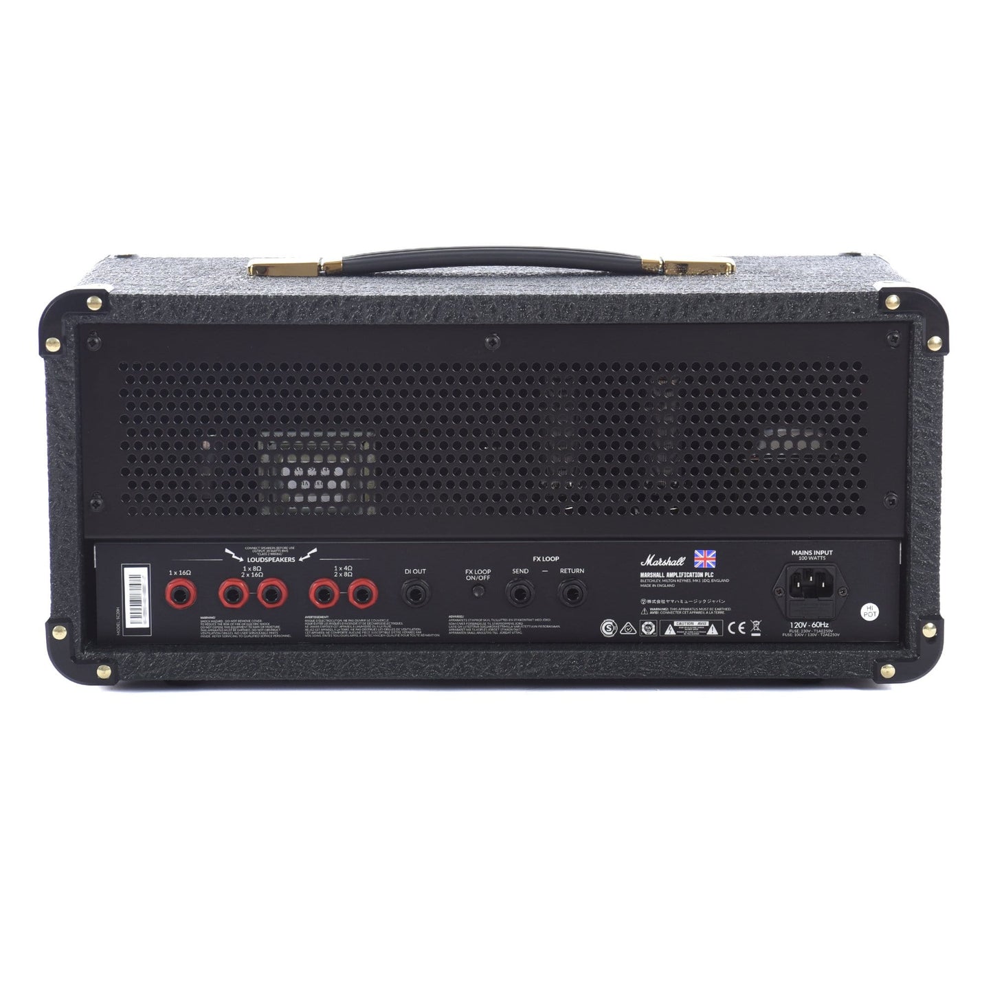 Marshall SC20H Studio Classic JCM800 Series 20W All-Valve 2203 Head w ...