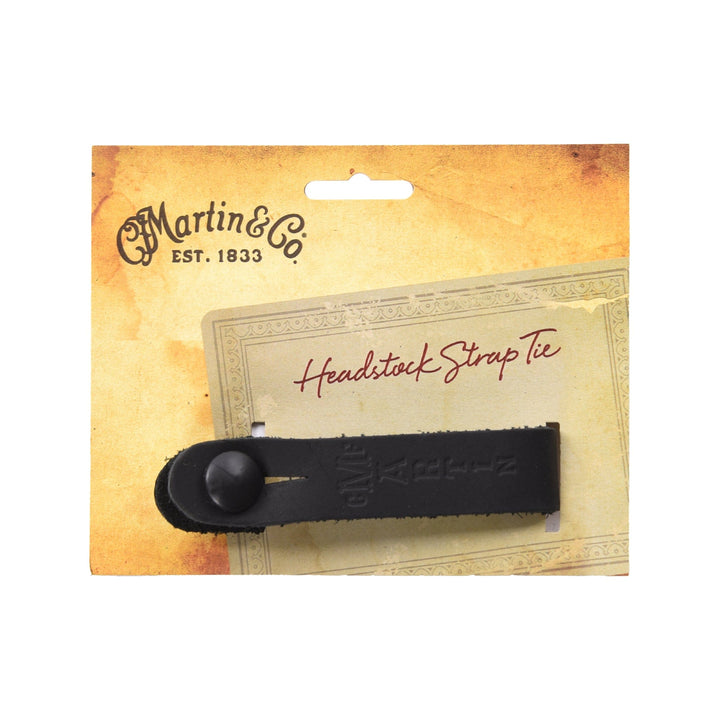 Martin Headstock Tie Black – Chicago Music Exchange