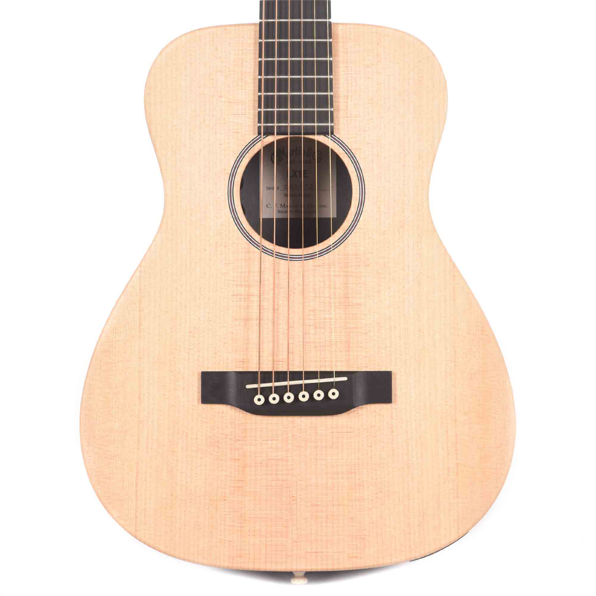 Martin LX1E Little Martin Solid Sitka Spruce/Mahogany HPL Acoustic/Ele ...